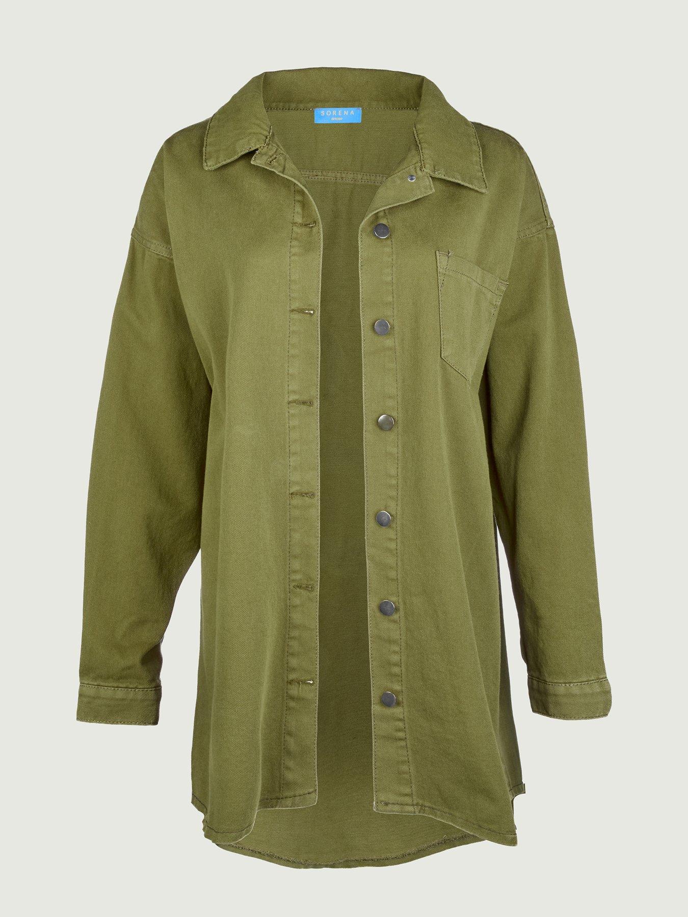 Sorena Snake Jacket - Green | Very