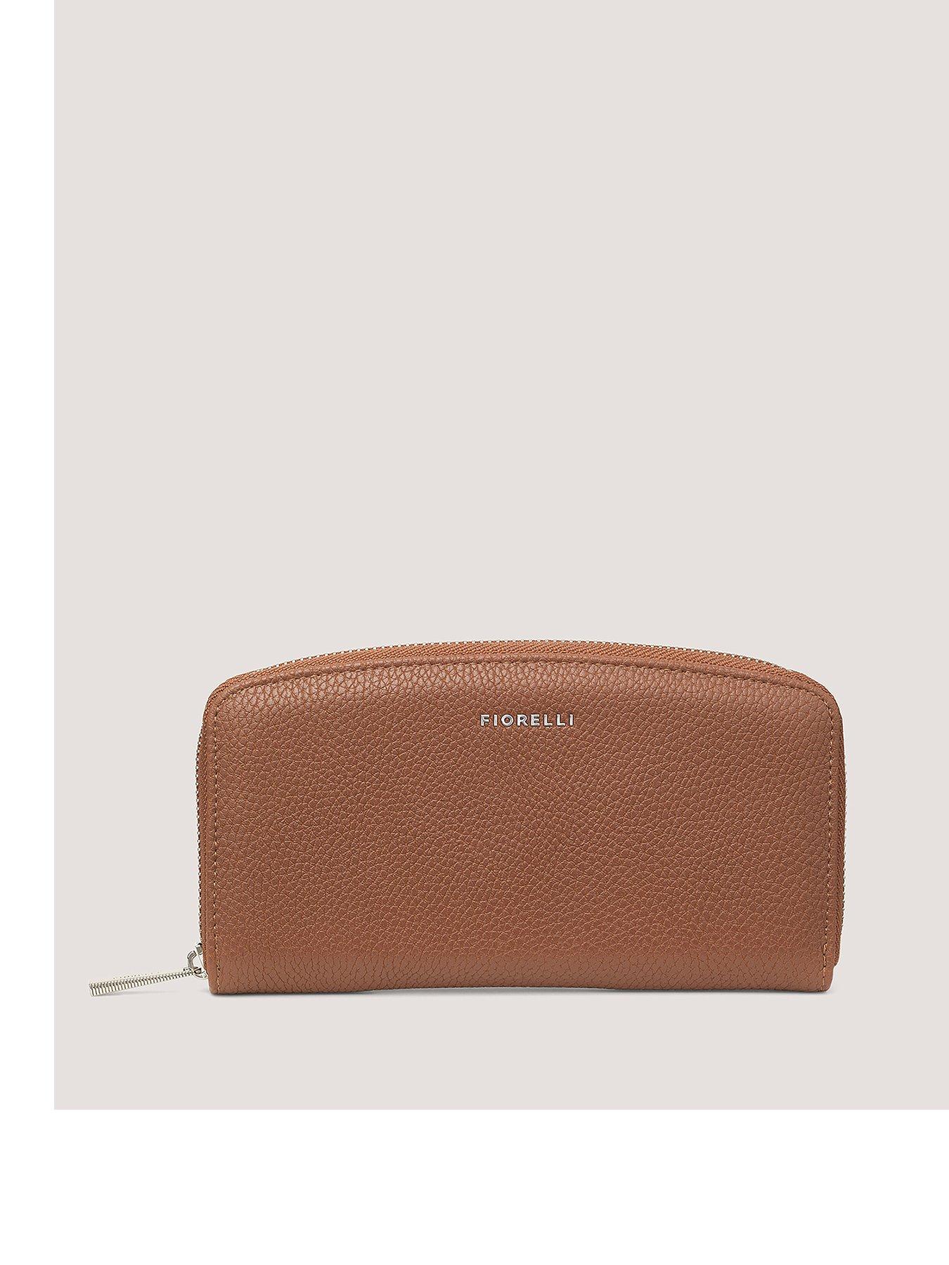 Fiorelli Benny Large Zip Around Purse - Brown | Very