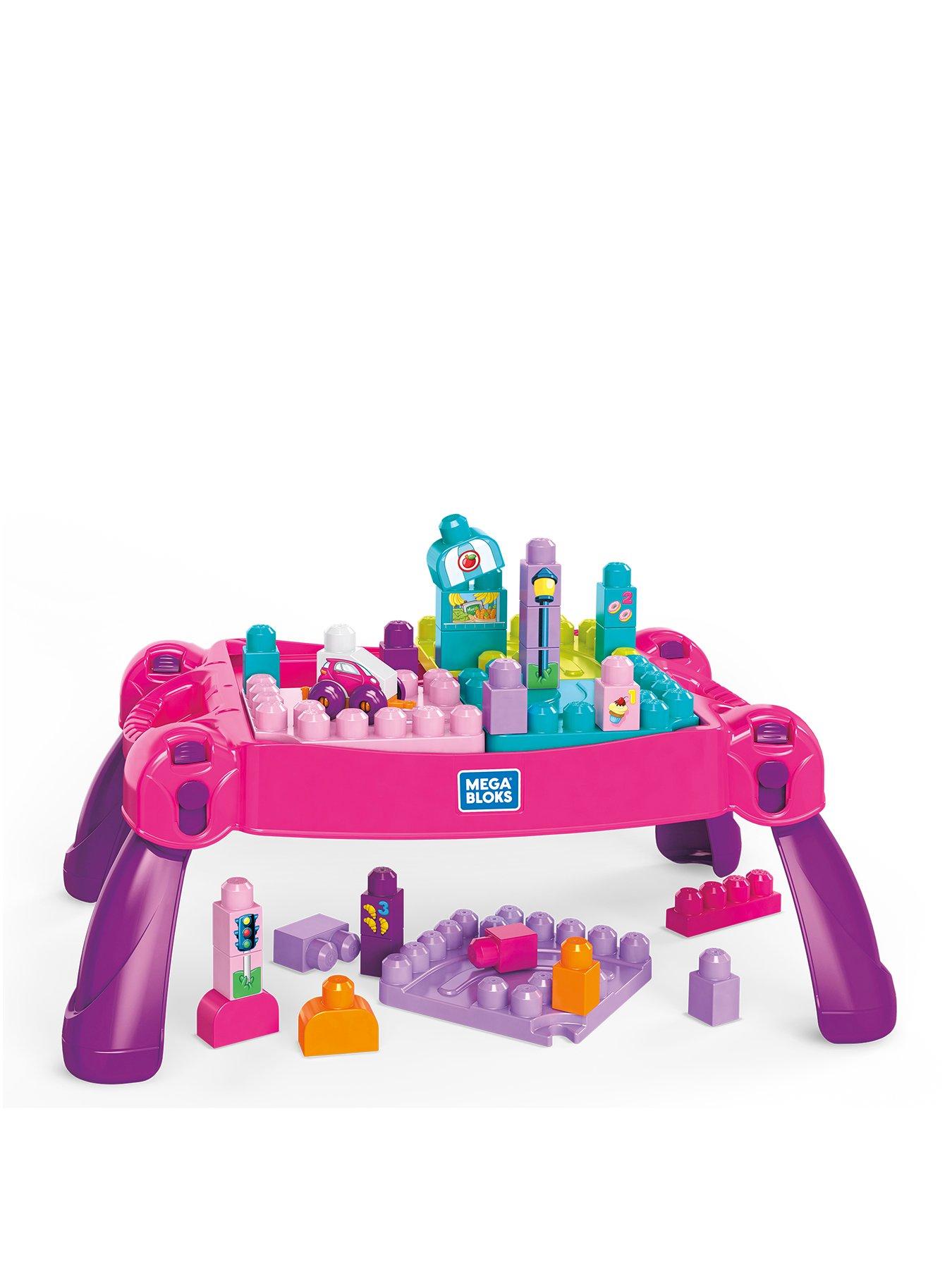 MEGA Bloks Build & Learn Table Pink | Very
