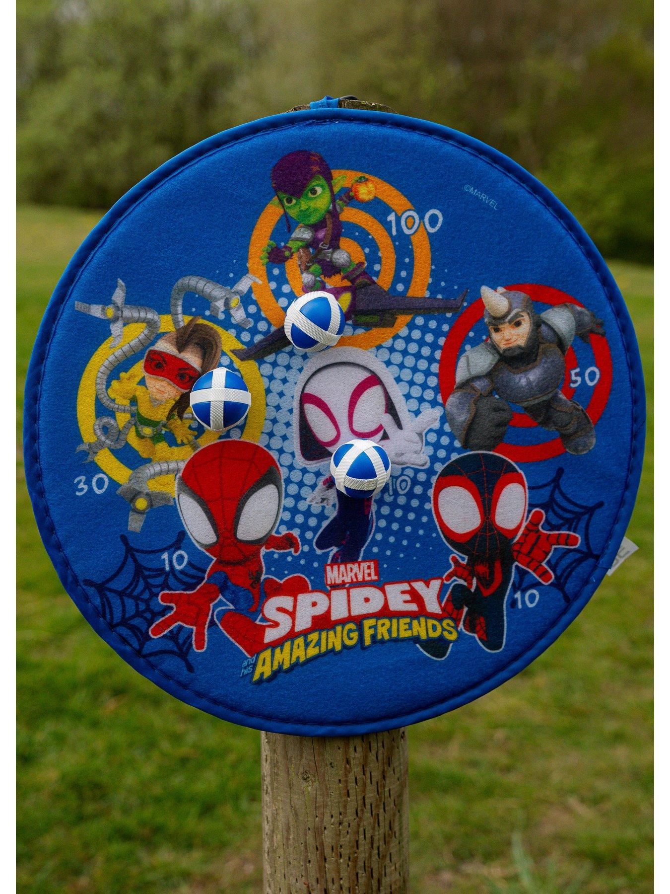 Spidey and His Amazing Friends 4 in 1 Bumper Box of Garden Games | Very