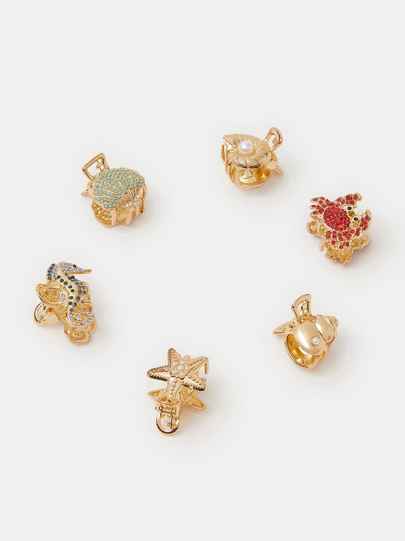 Accessorize X 6 Pack Under The Sea Clips - Multi | Very