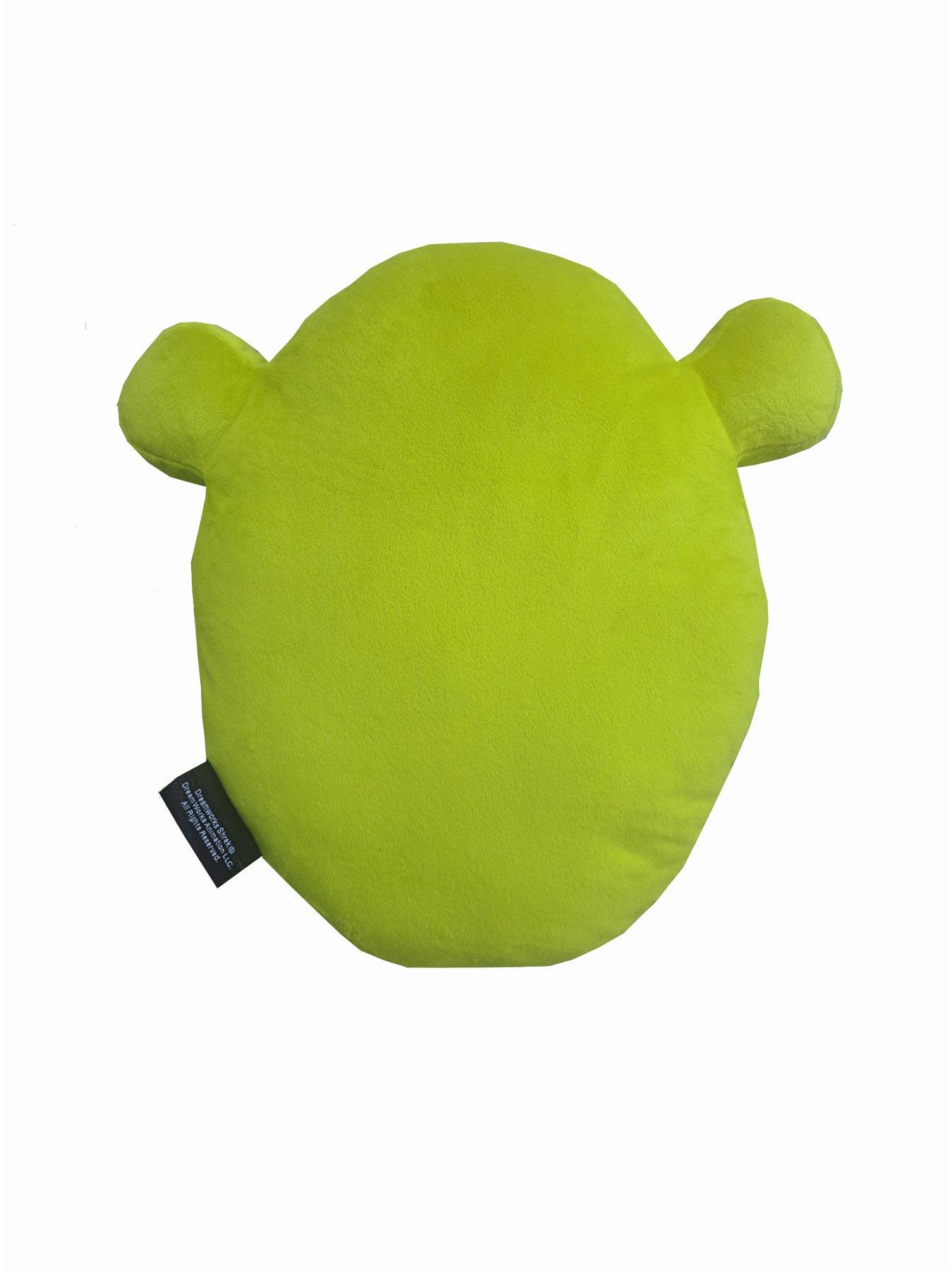 Shrek Embroidered Head Shaped Plush Cushion | Very