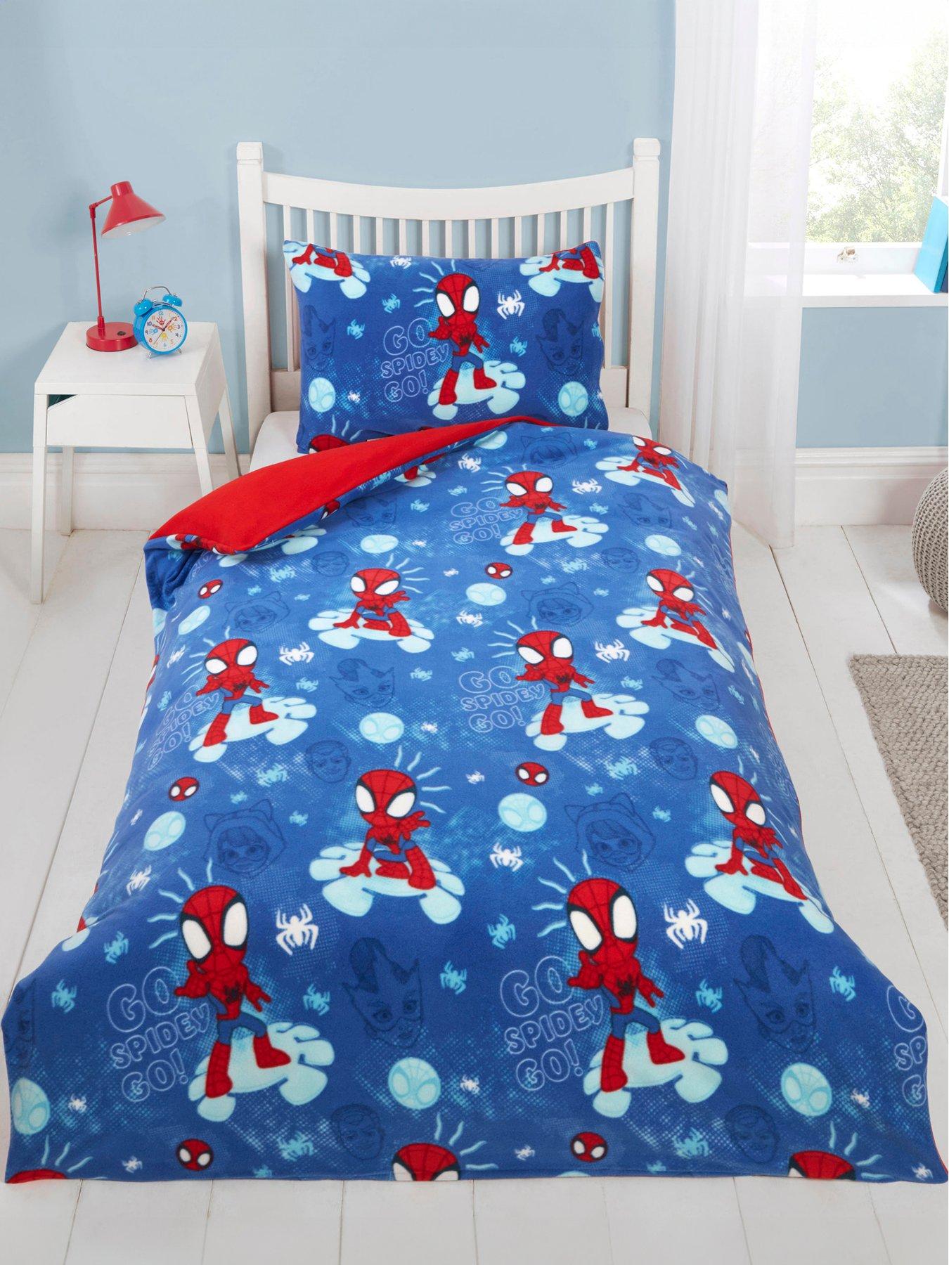 Spiderman Go Spidey Go Fleece Single Duvet | Very