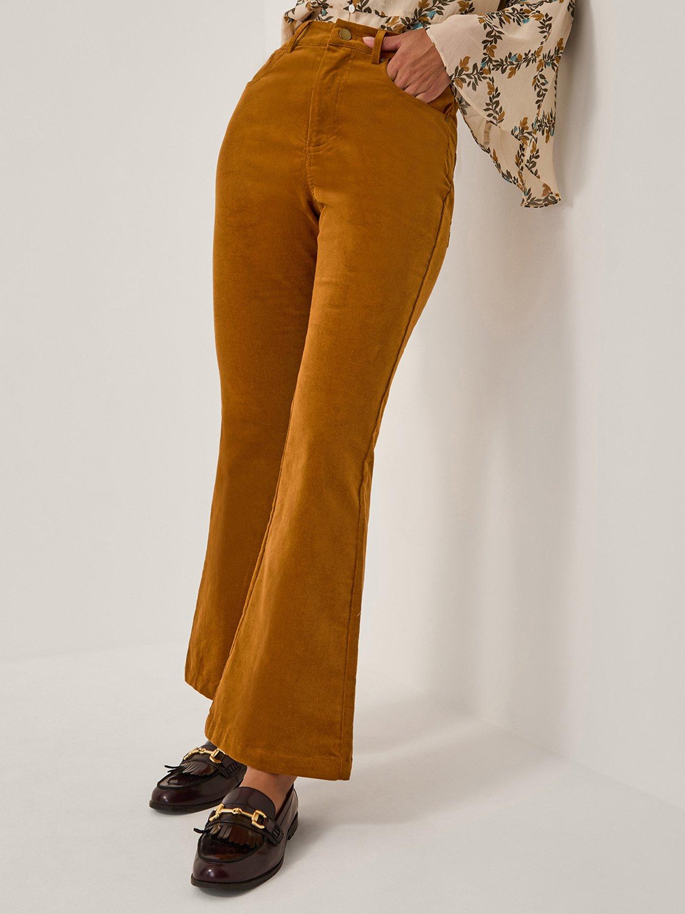 Monsoon Cassidy Cord Flares - Camel | Very