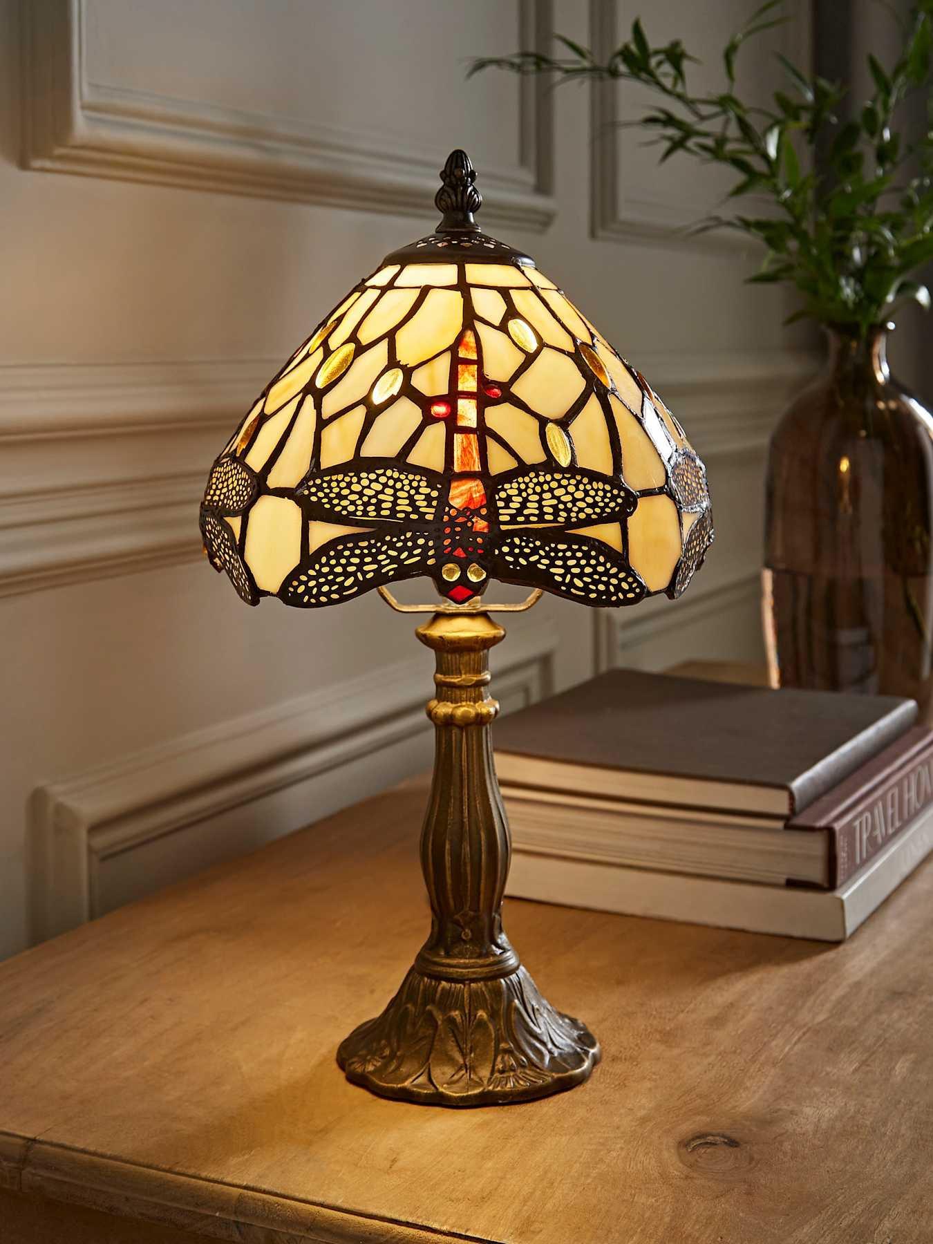ValueLights Tiffany Dragonfly Table Lamp | Very