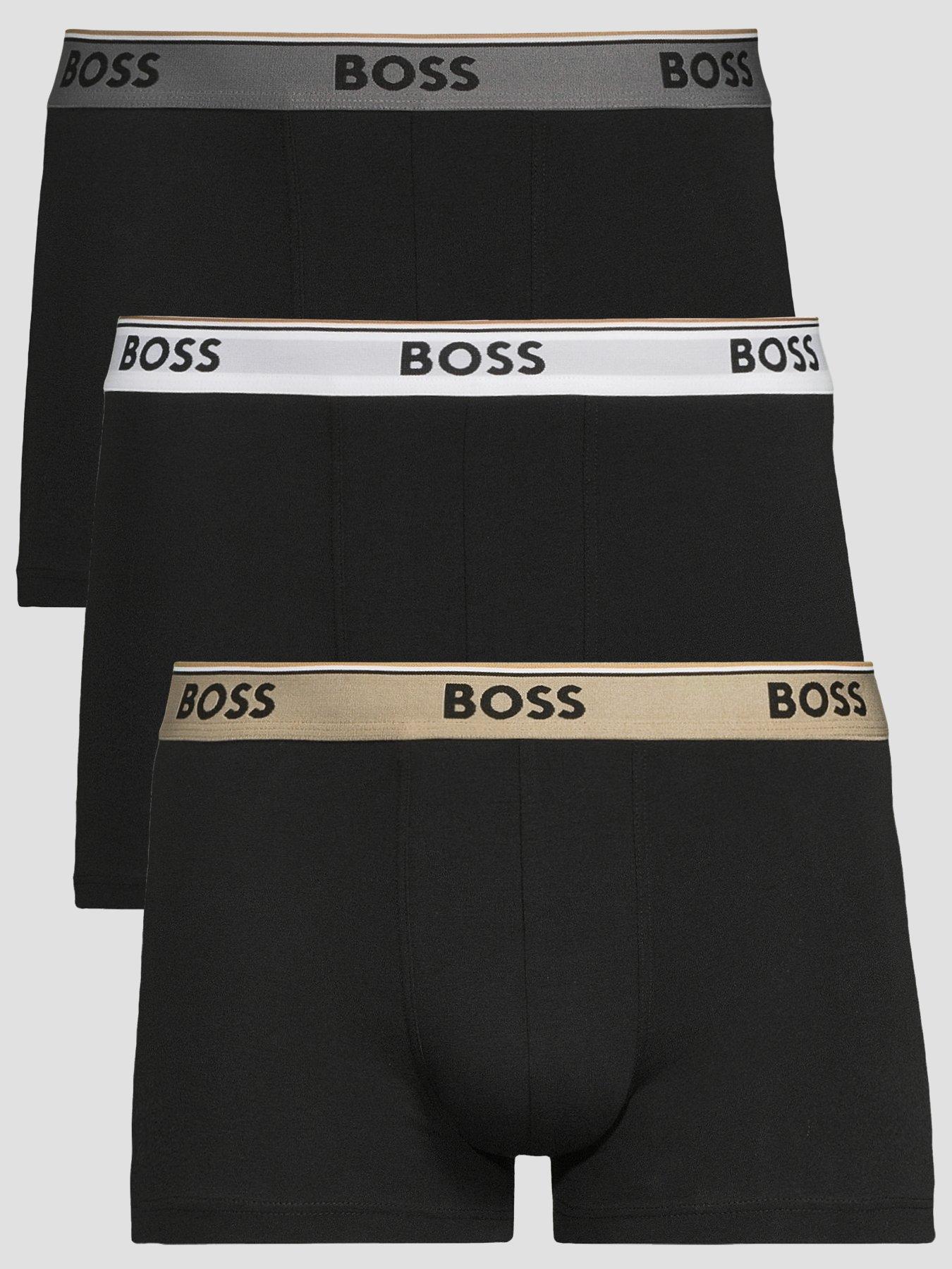 BOSS 3 Pack Power Trunks - Black | Very