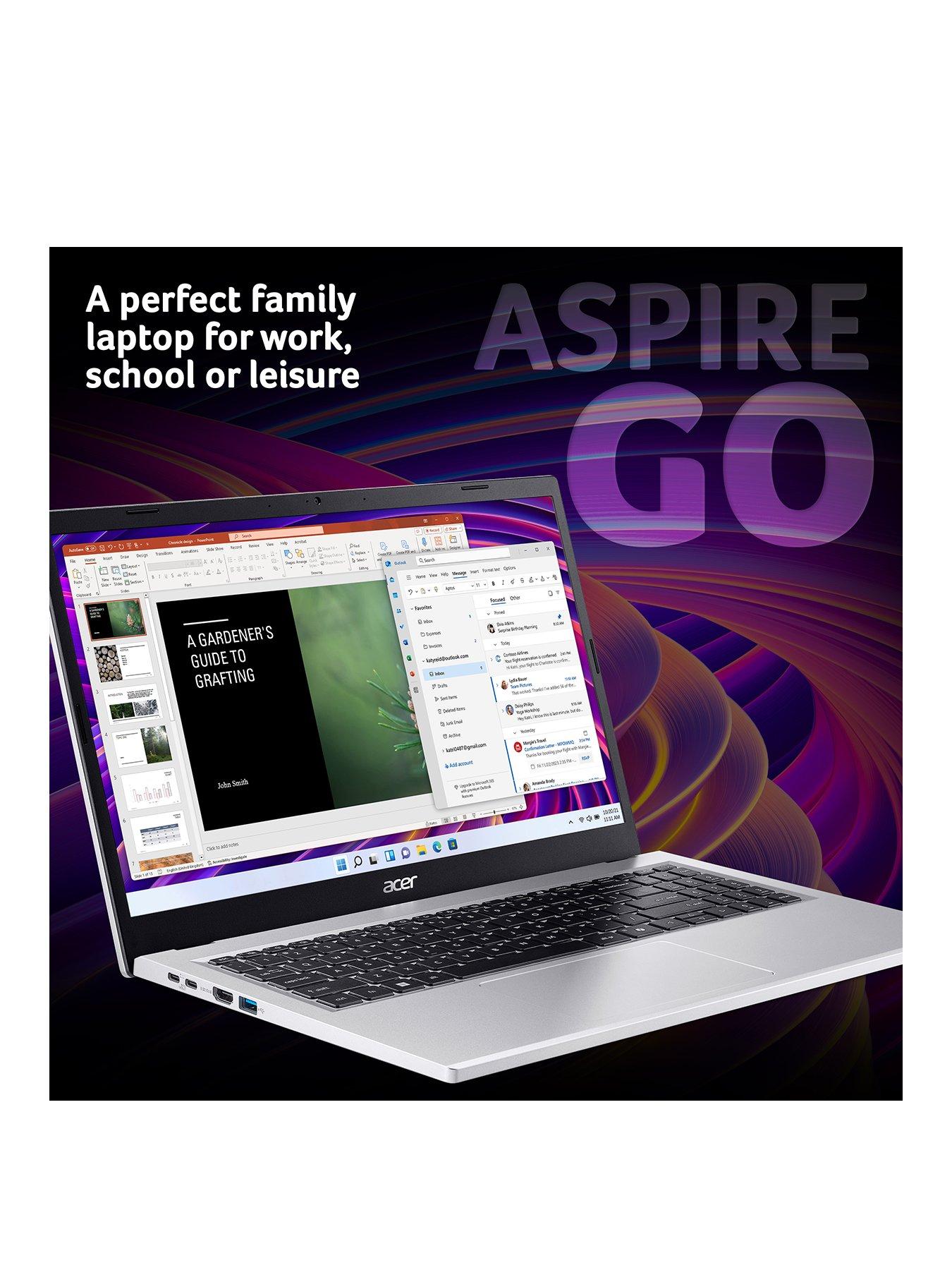 Acer Aspire Go 15 - 15.6in - Intel Core i7 - 16GB RAM - 512GB - Silver ...