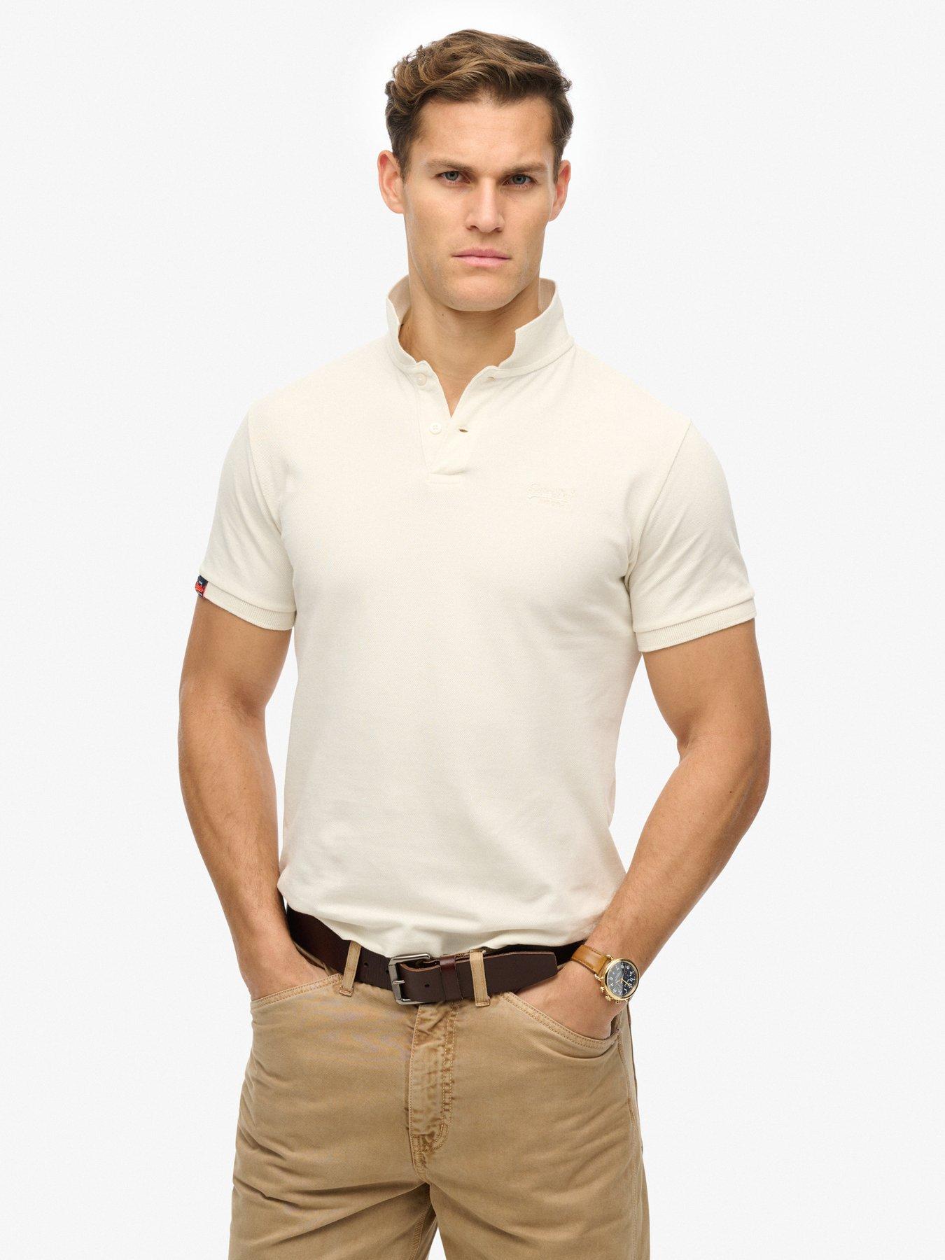 Superdry Vintage Polo Shirt - White | Very