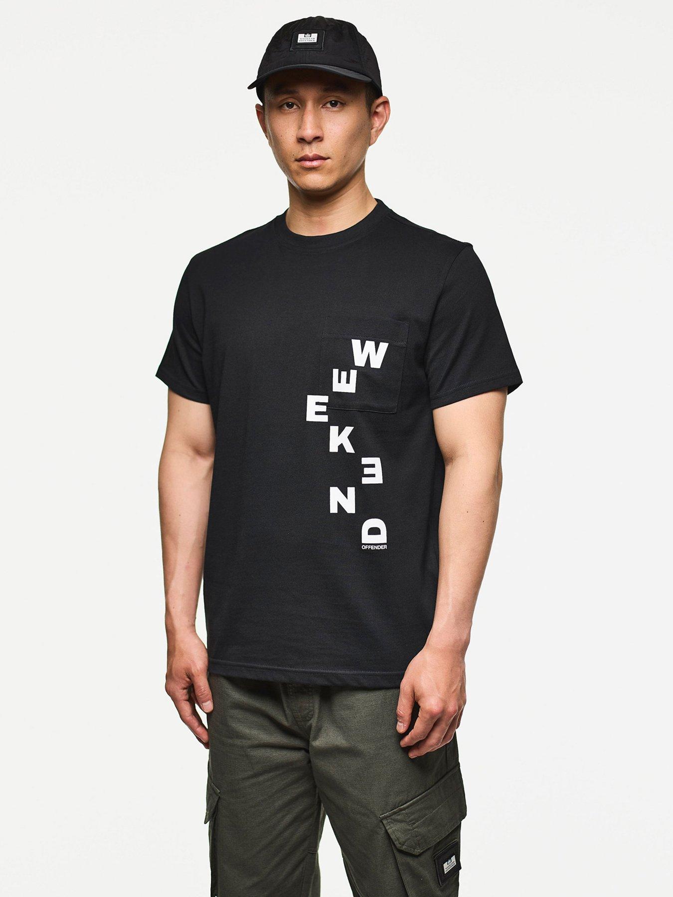 Weekend Offender Zinner Graphic T-Shirt - Black | Very