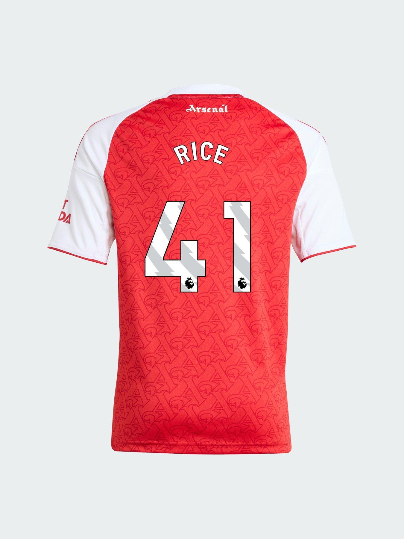 adidas Personalised Arsenal Junior 25/26 Home Stadium Replica Shirt ...