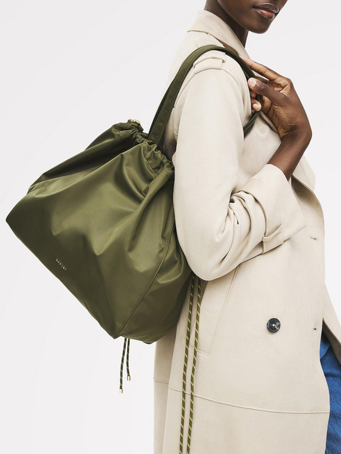 Radley Eden Row Large Nylon Tote Bag - Khaki | Very