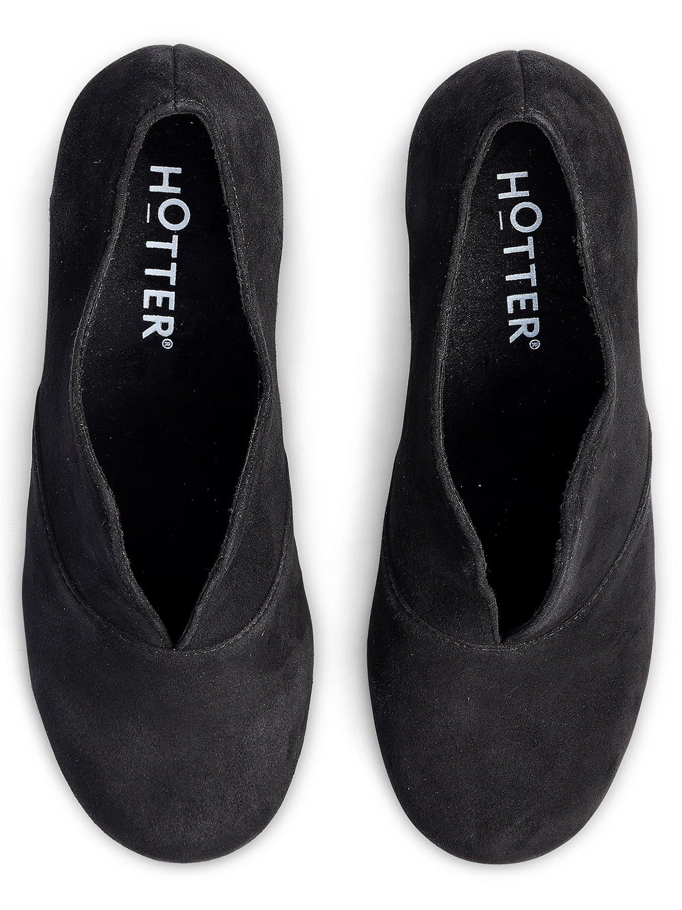 Hotter Waltz Suede Boot - Black | Very