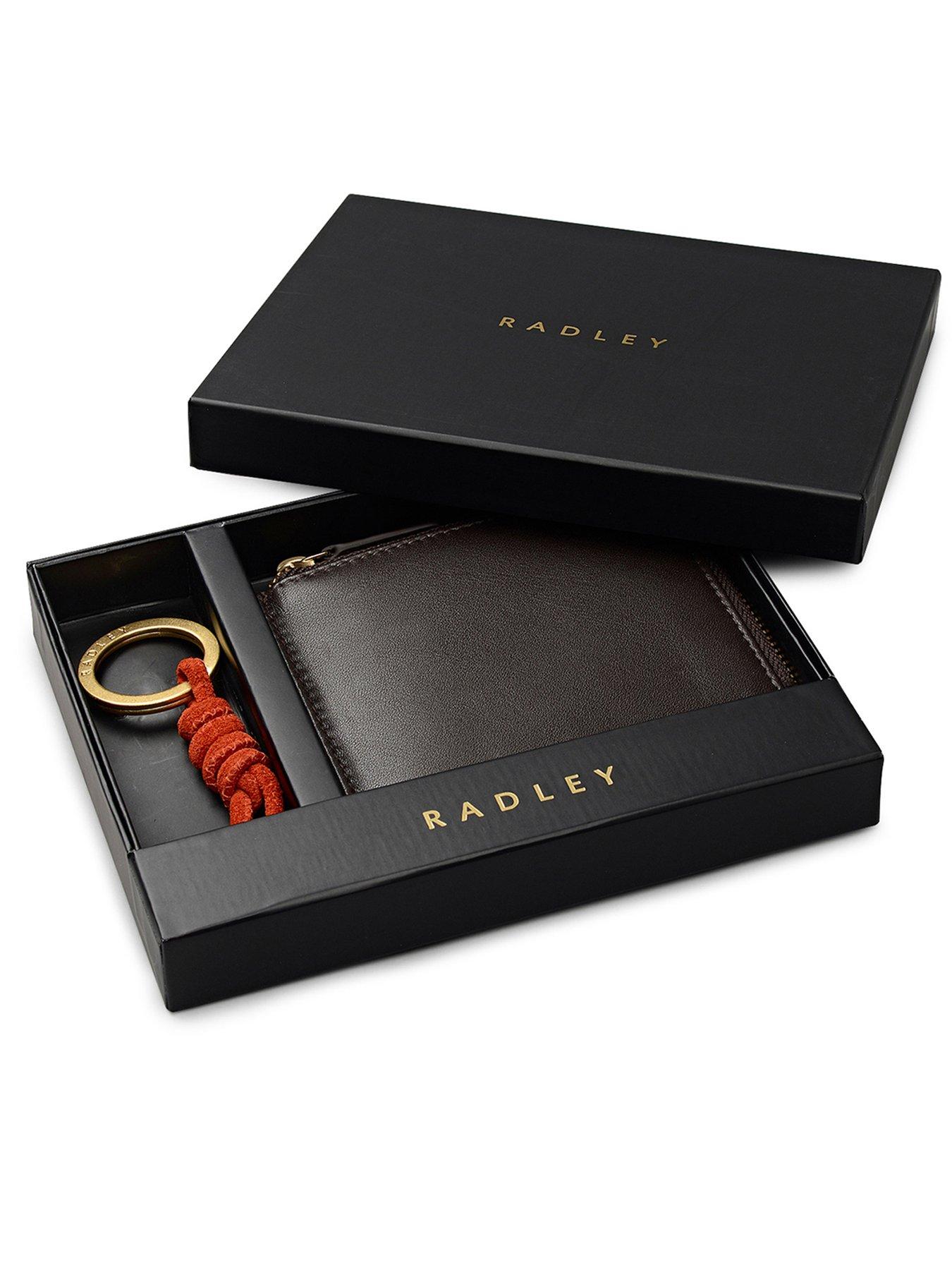Radley Chilworth Street Medium Boxed Purse And Keyring - Orange/Brown ...