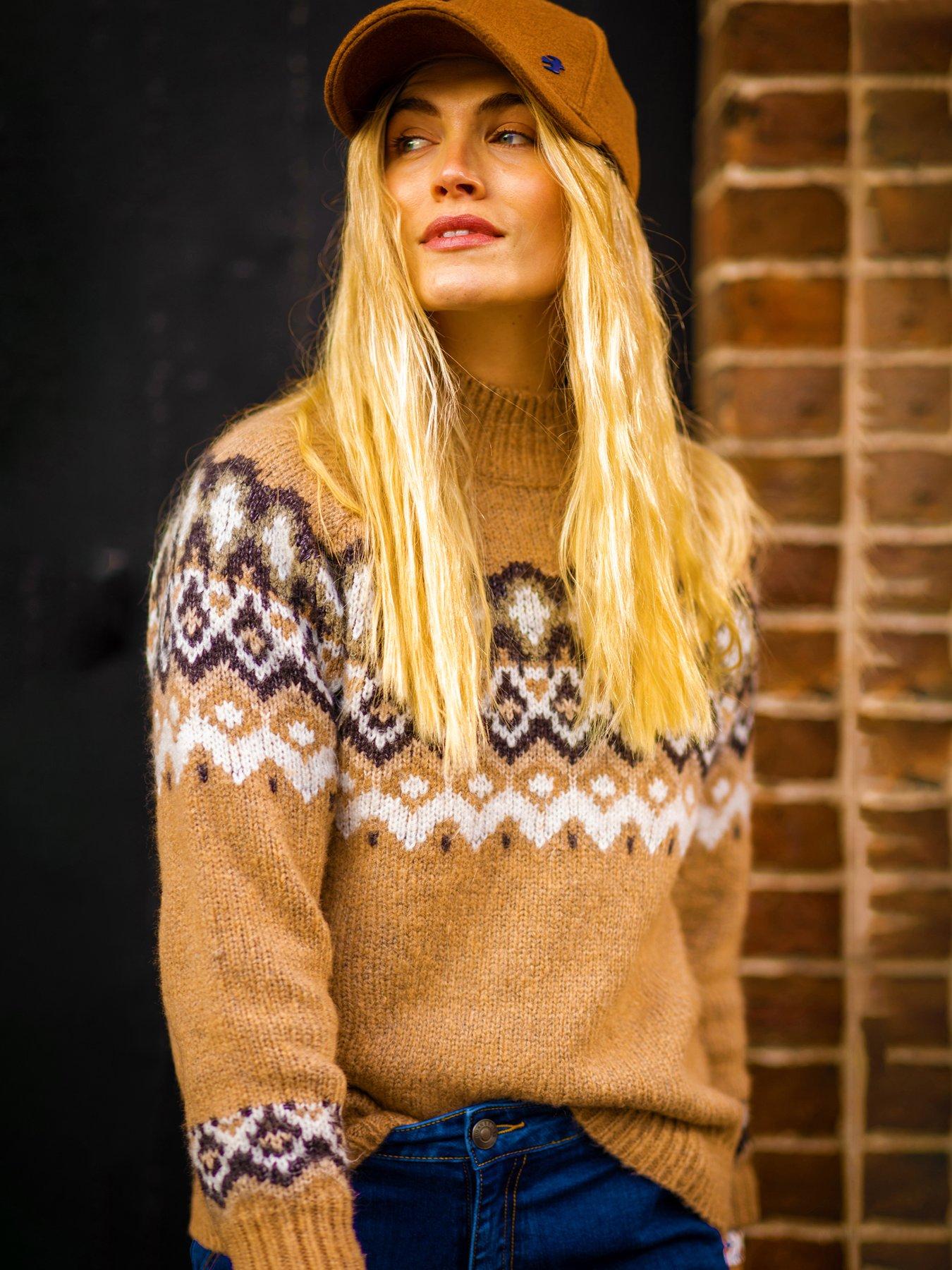 Brakeburn Fieldstone Jumper - Beige | Very
