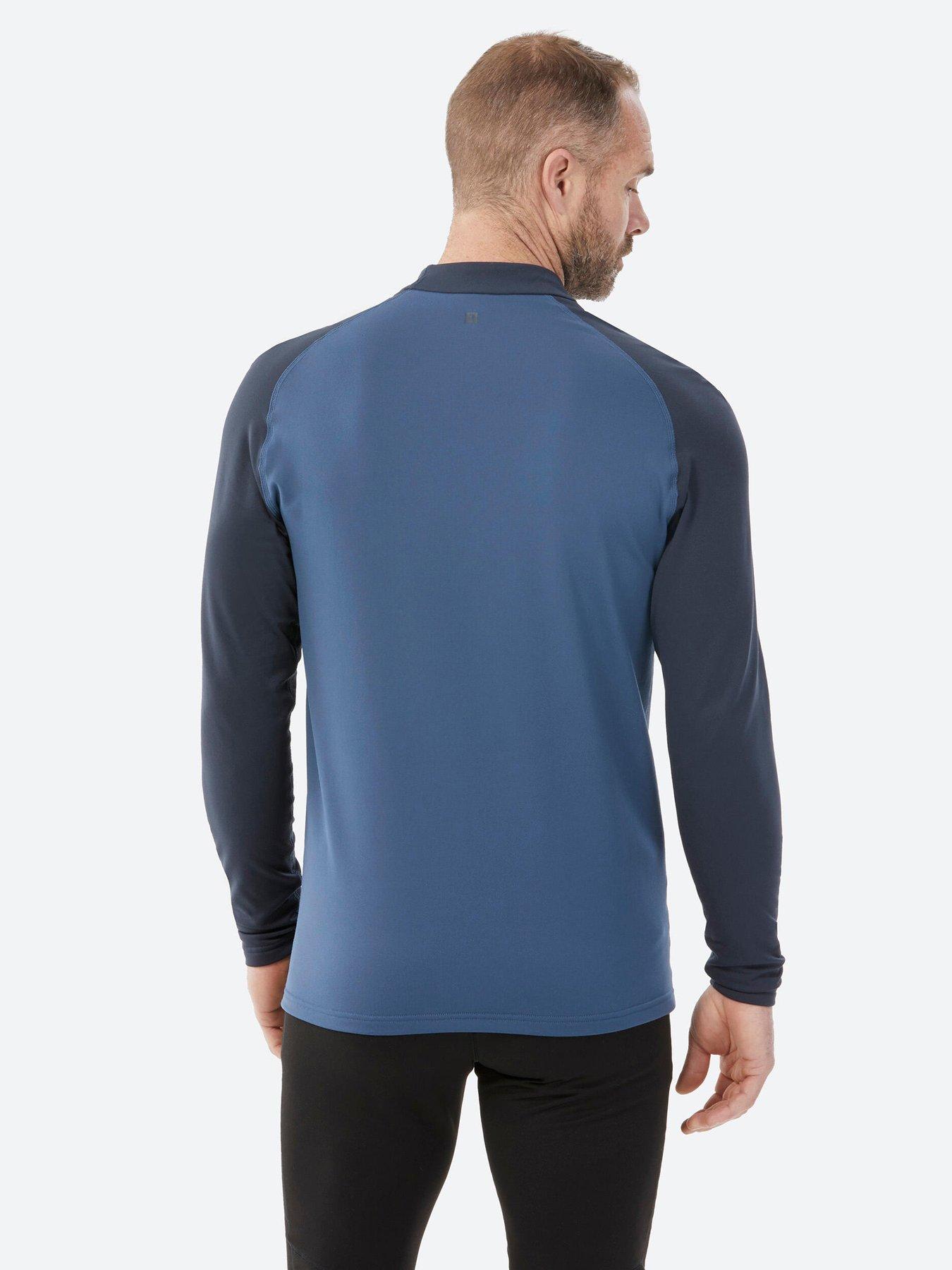 Decathlon Mens Thermal Ski Base Layer Top 500 - Blue | Very