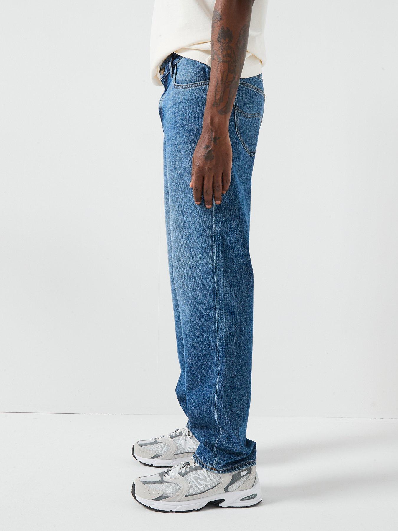 Lee Haden 5 Pocket Relaxed Straight Jeans - Blue | Very