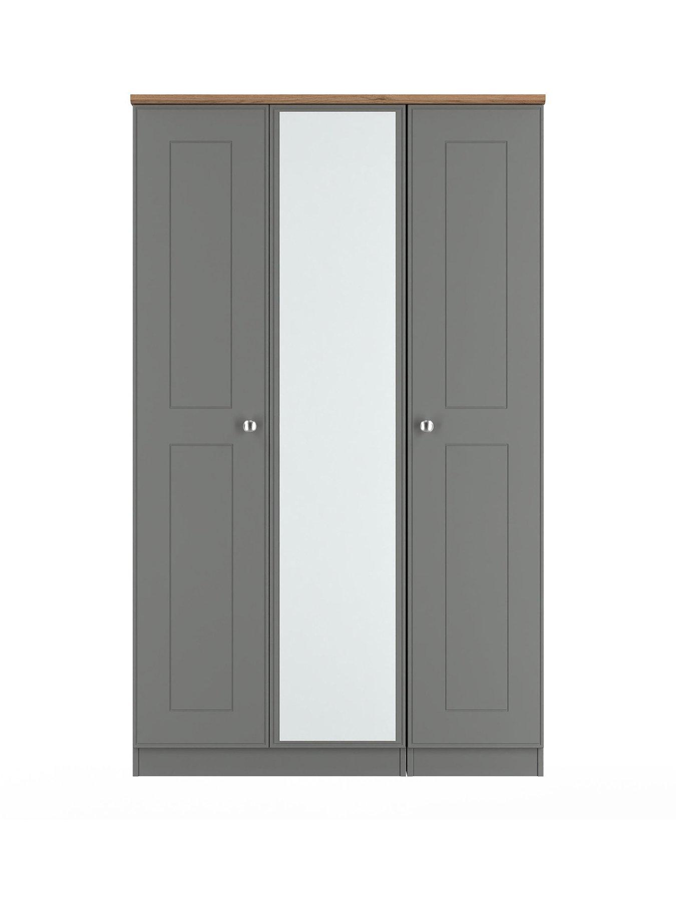 SWIFT Tivoli Triple Wardrobe With Mirror | Very