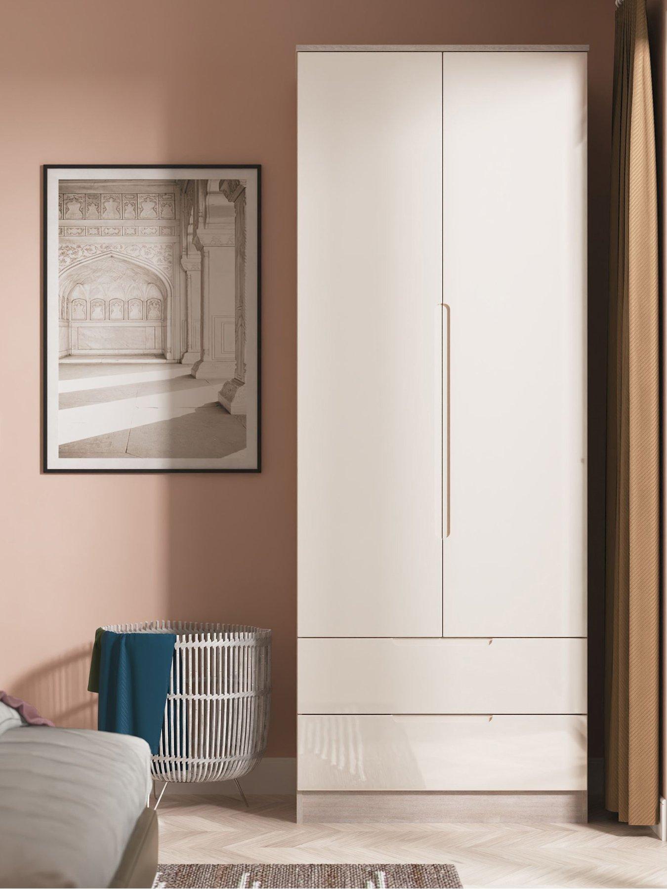 SWIFT Florence Tall 2 Drawer Double Wardrobe | Very
