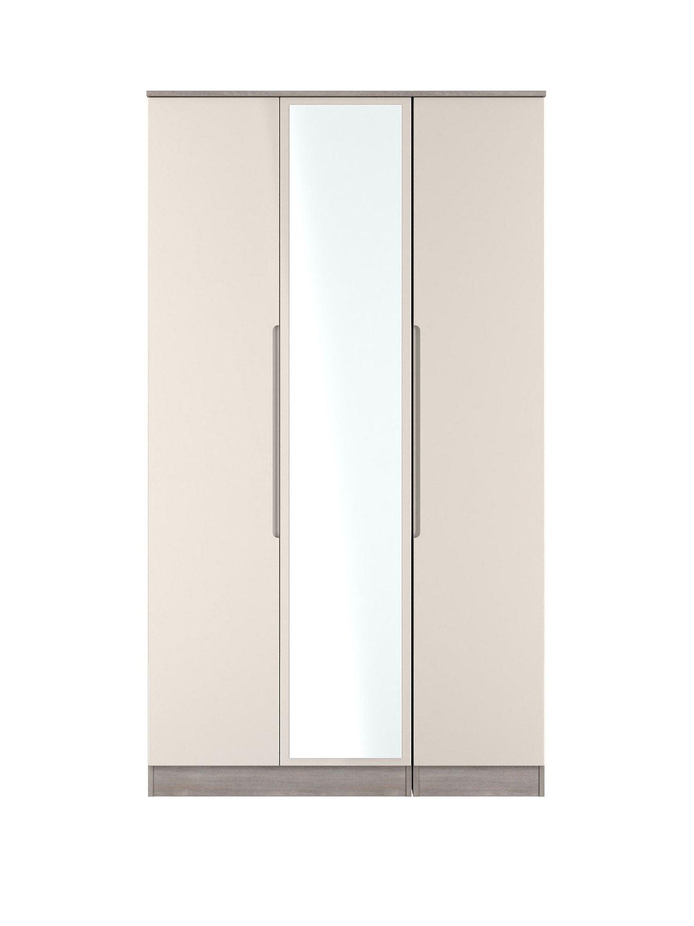 SWIFT Florence Tall Triple Wardrobe With Mirror | Very