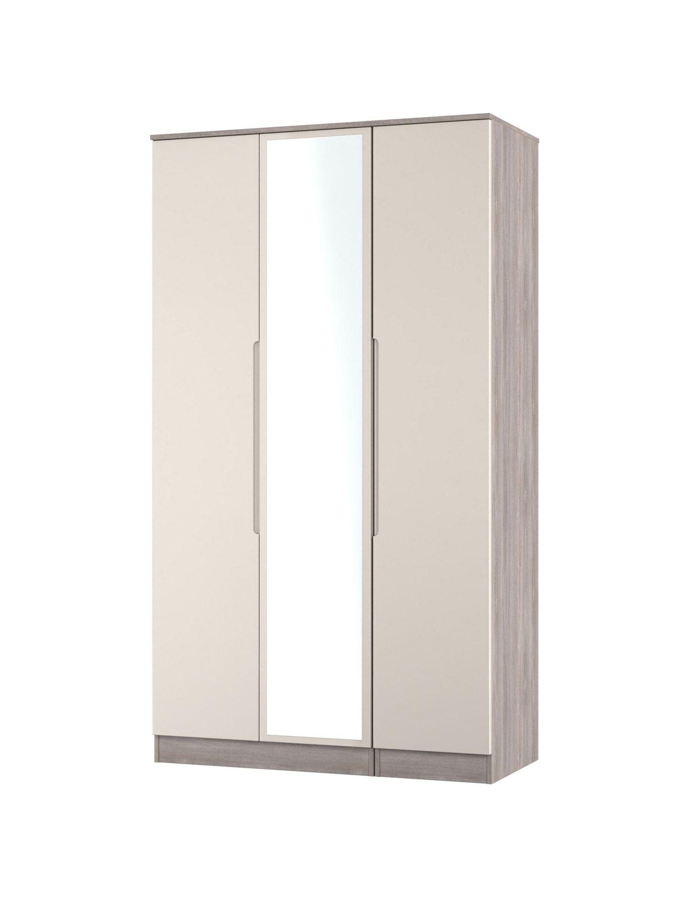 SWIFT Florence Tall Triple Wardrobe With Mirror | Very