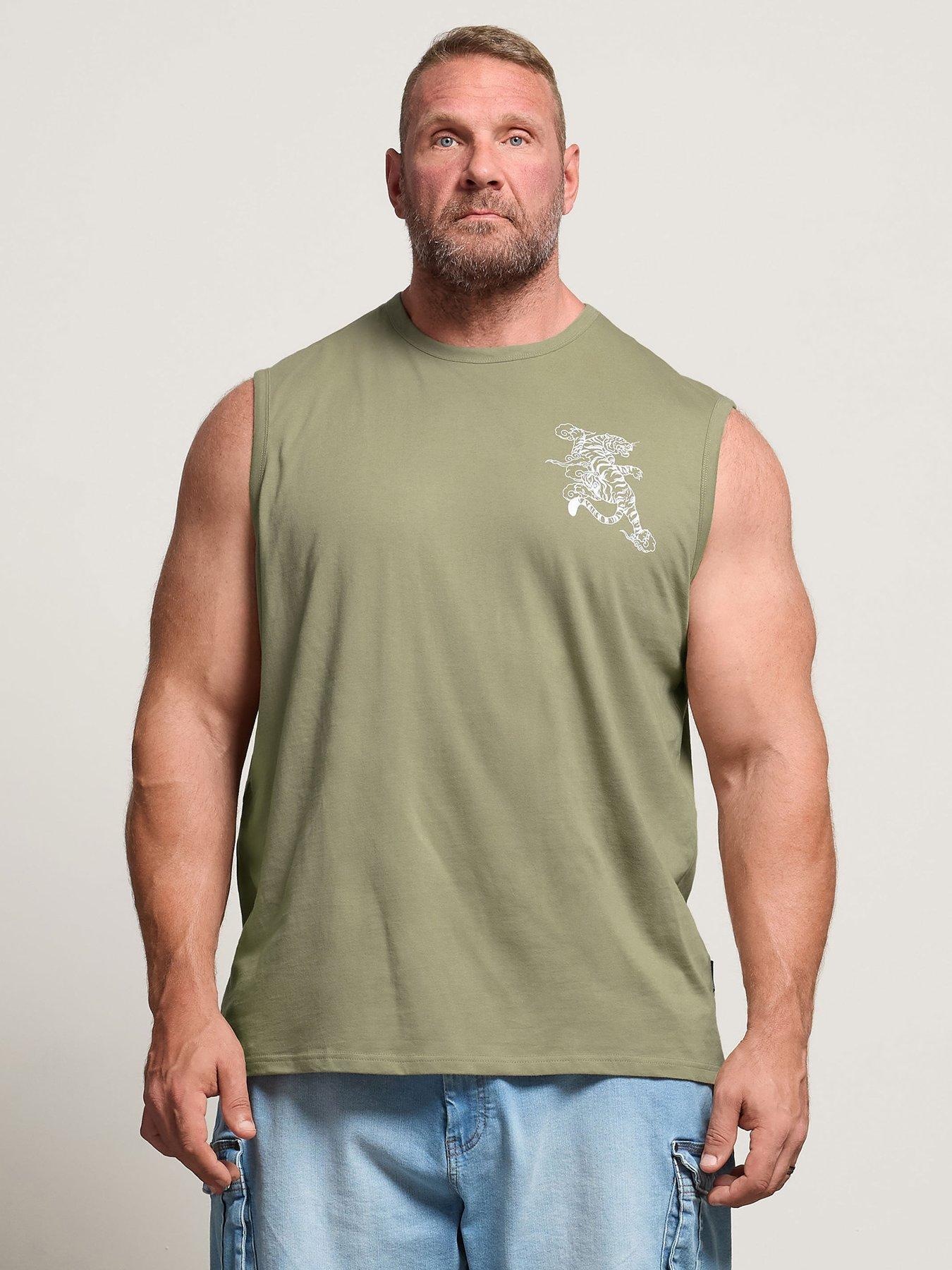 BadRhino Blue Muscle Vest - Green | Very