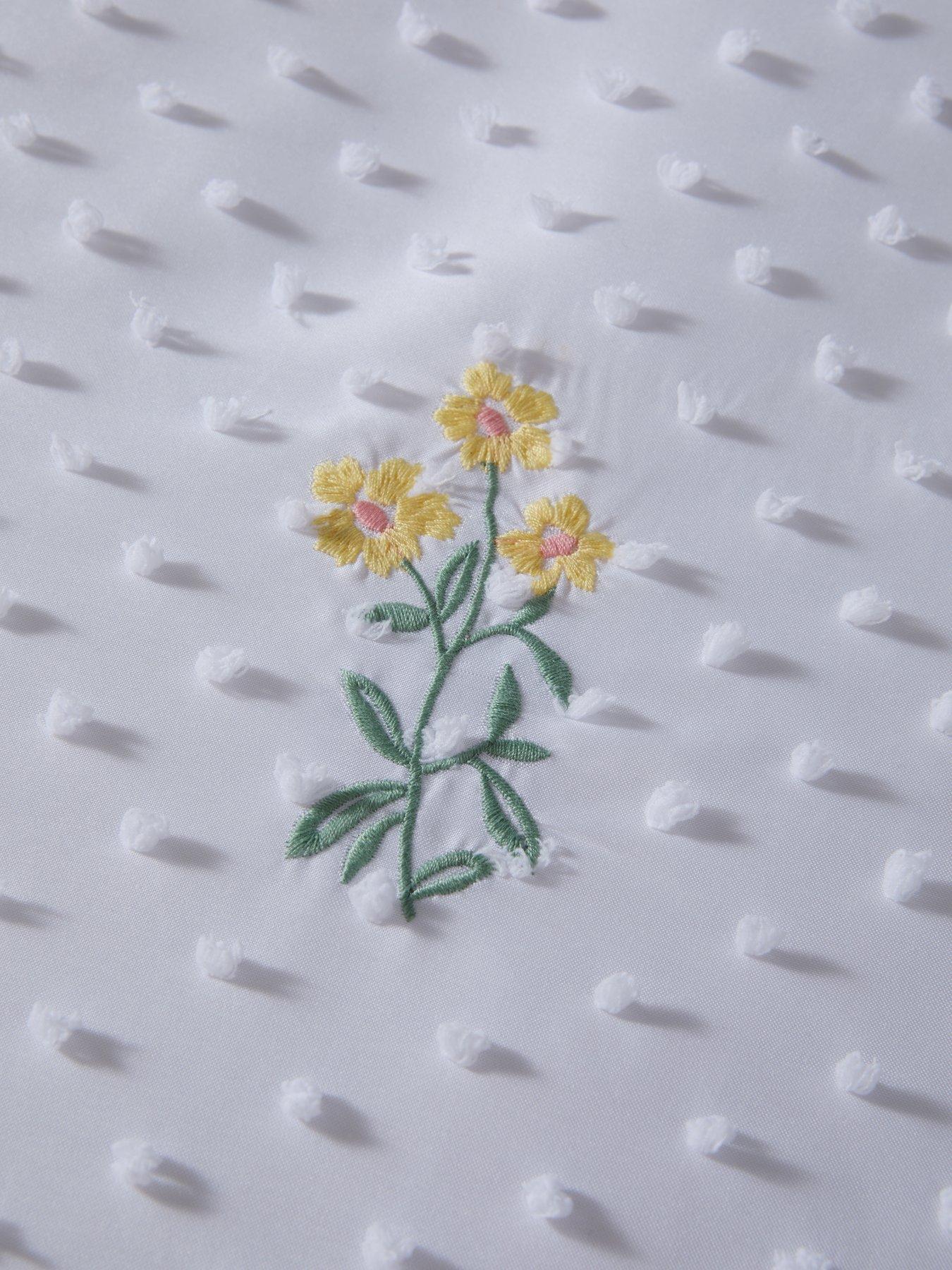 The Very Collection Super Soft Embroidered Floral Duvet Set | Very