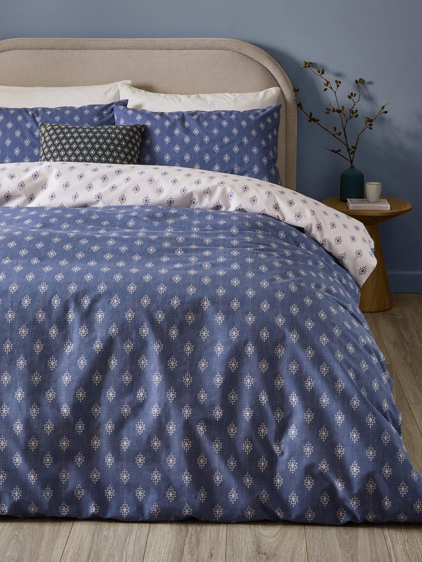 The Very Collection Zen Block Print Duvet Set | Very