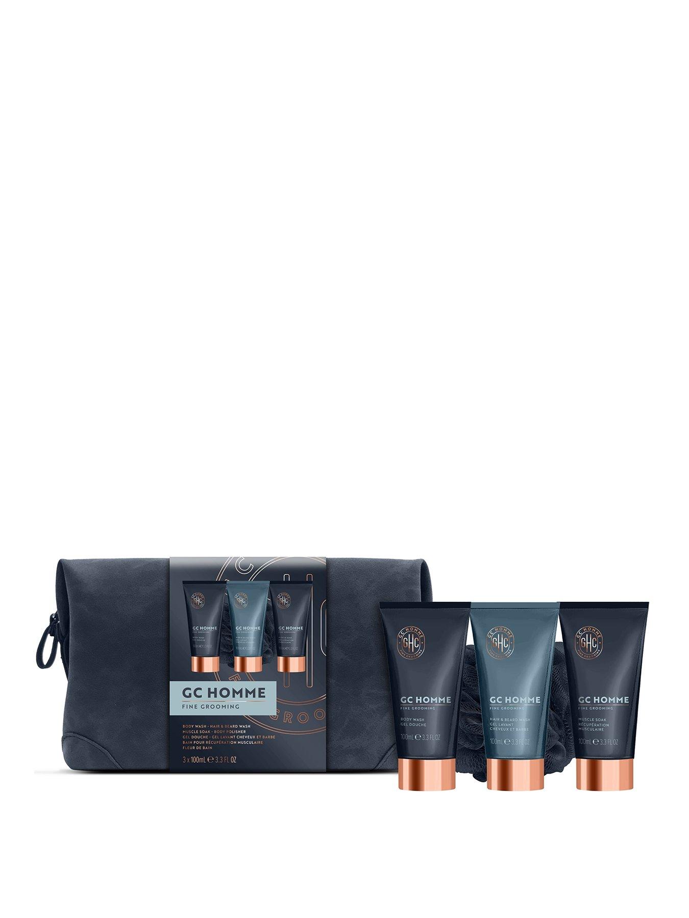 The Luxury Bathing Company GC Homme Groom & Go Mens Washbag Gift Set | Very