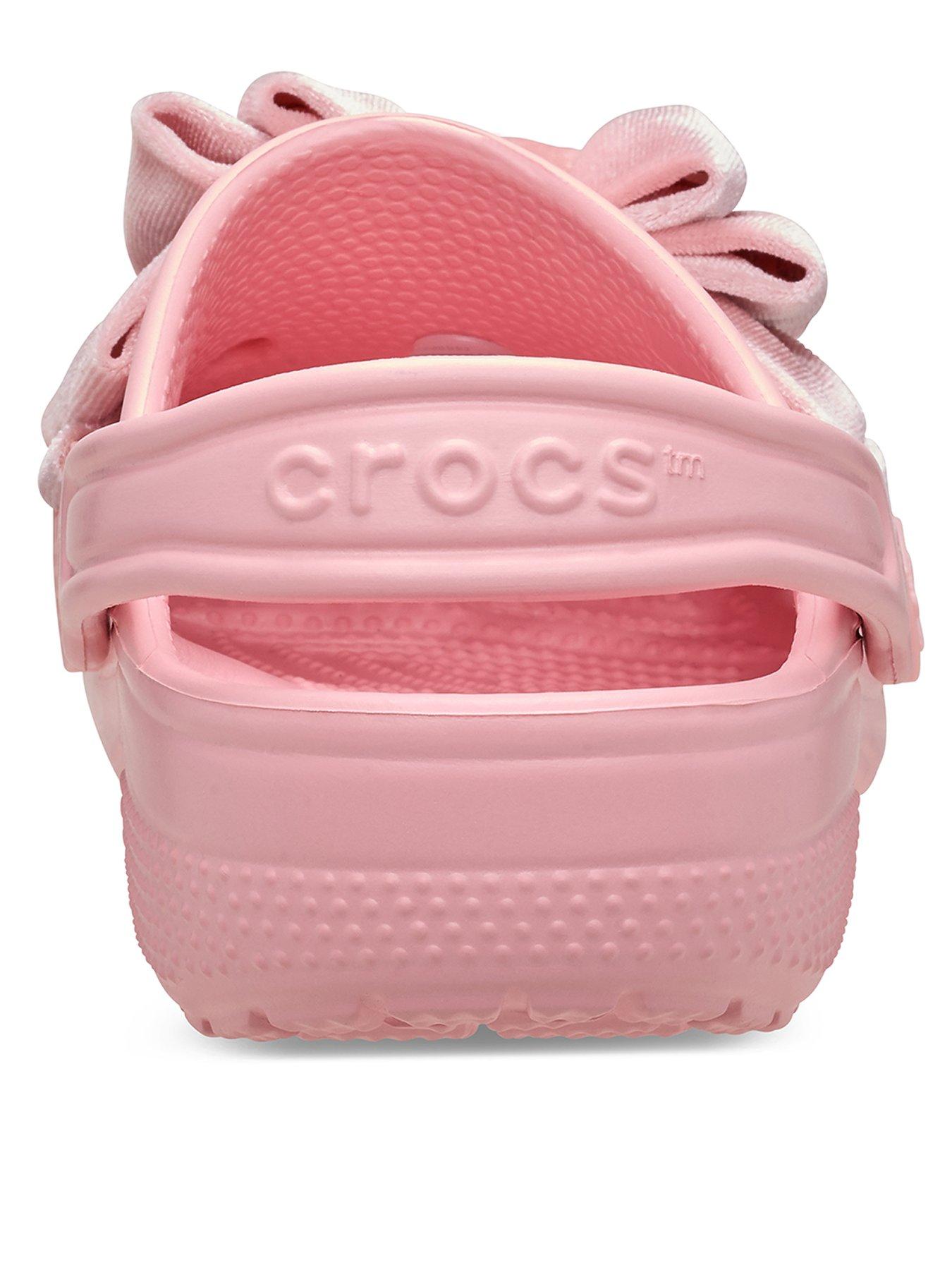 Crocs Classic Bow Clog K - Pink | Very