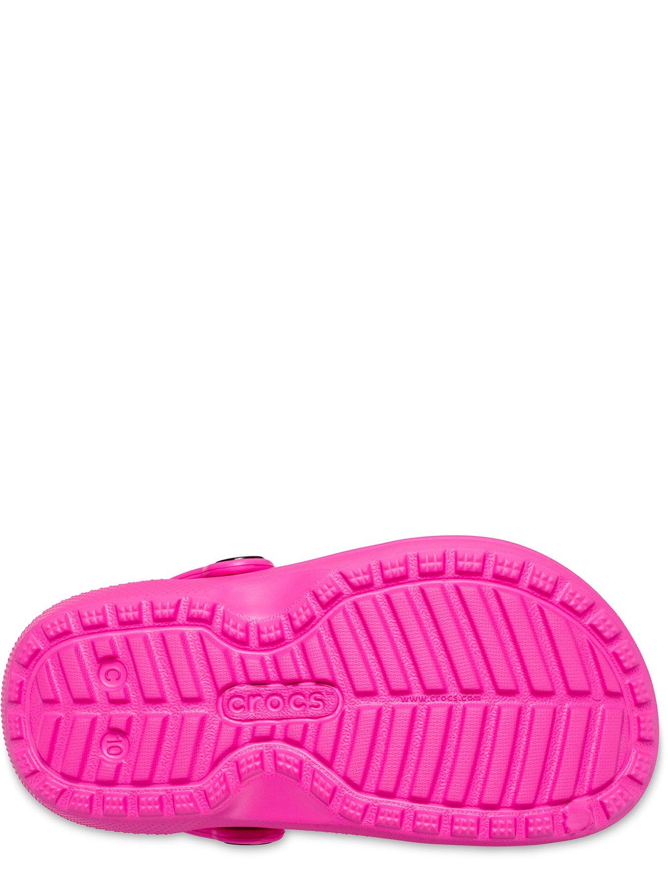 Crocs Classic Lined Clog T - Pink | Very