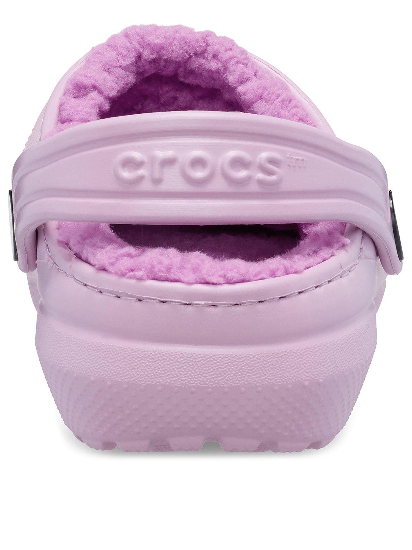 Crocs Classic Lined Clog K - Purple | Very