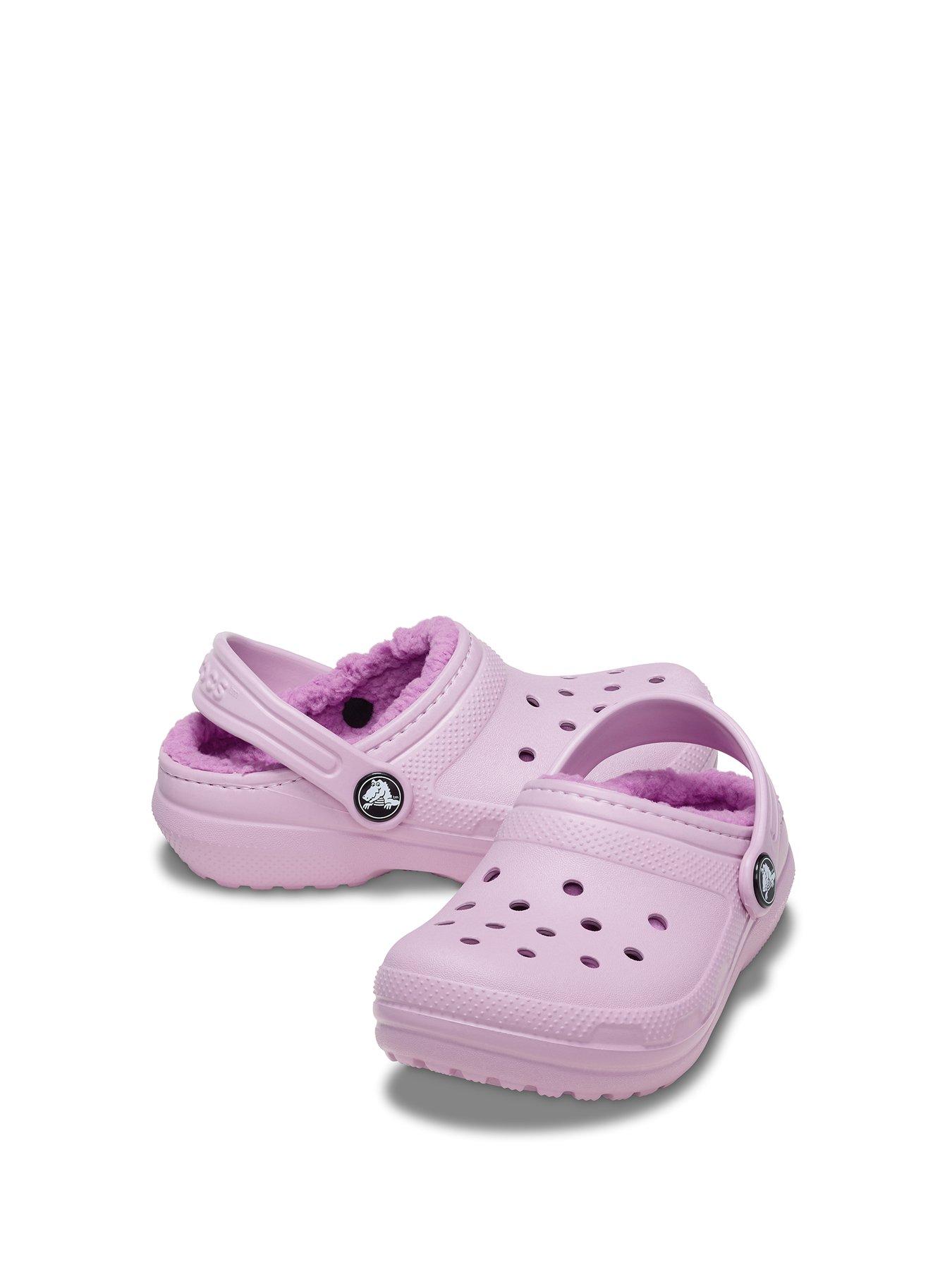 Crocs Classic Lined Clog K - Purple | Very