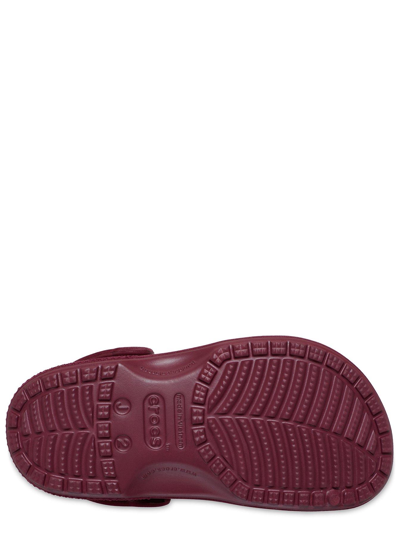 Crocs Classic Velvet Clog K - Red | Very