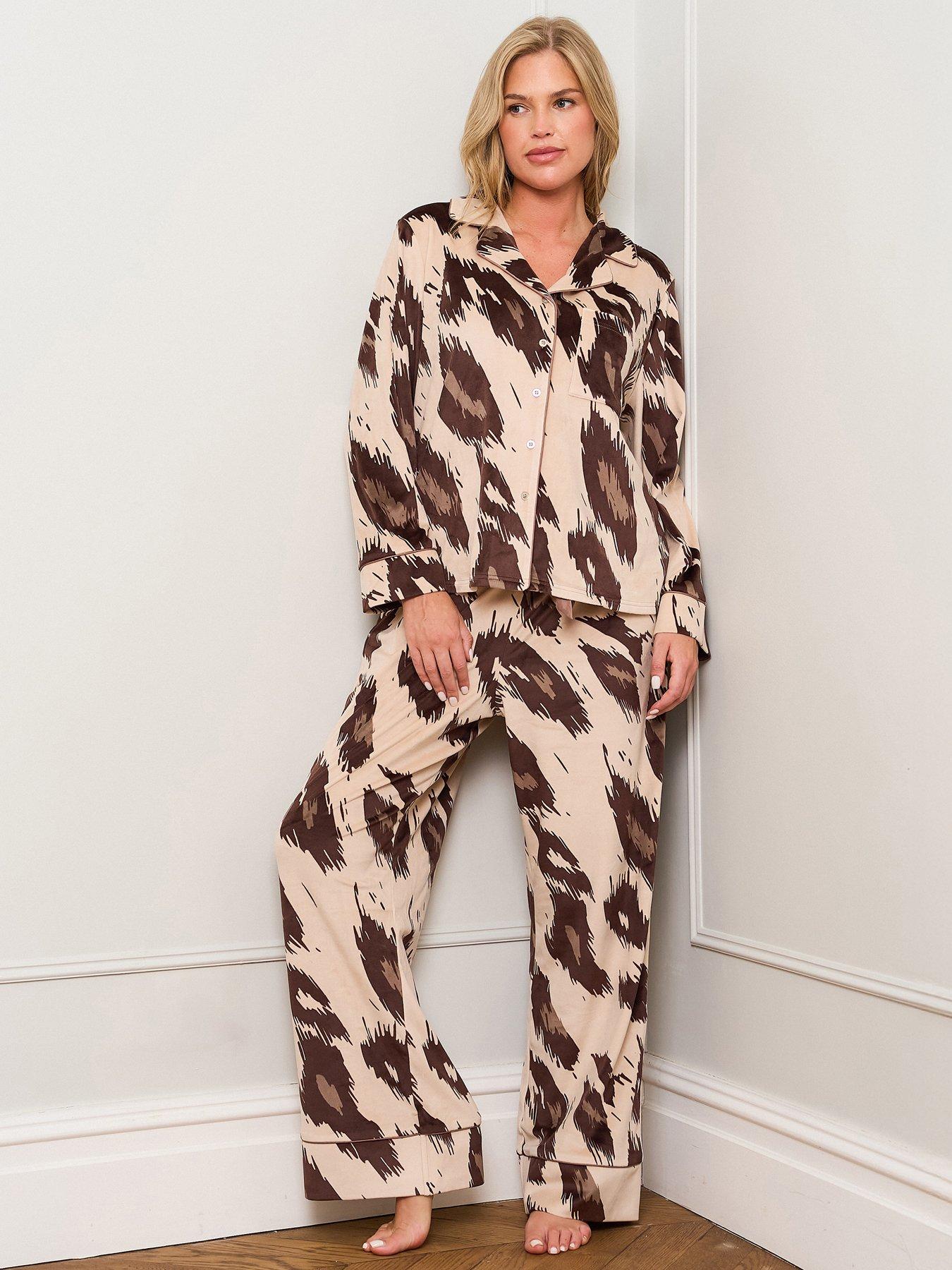 Jim Jam The Label Animal Print Pyjamas - Multi | Very