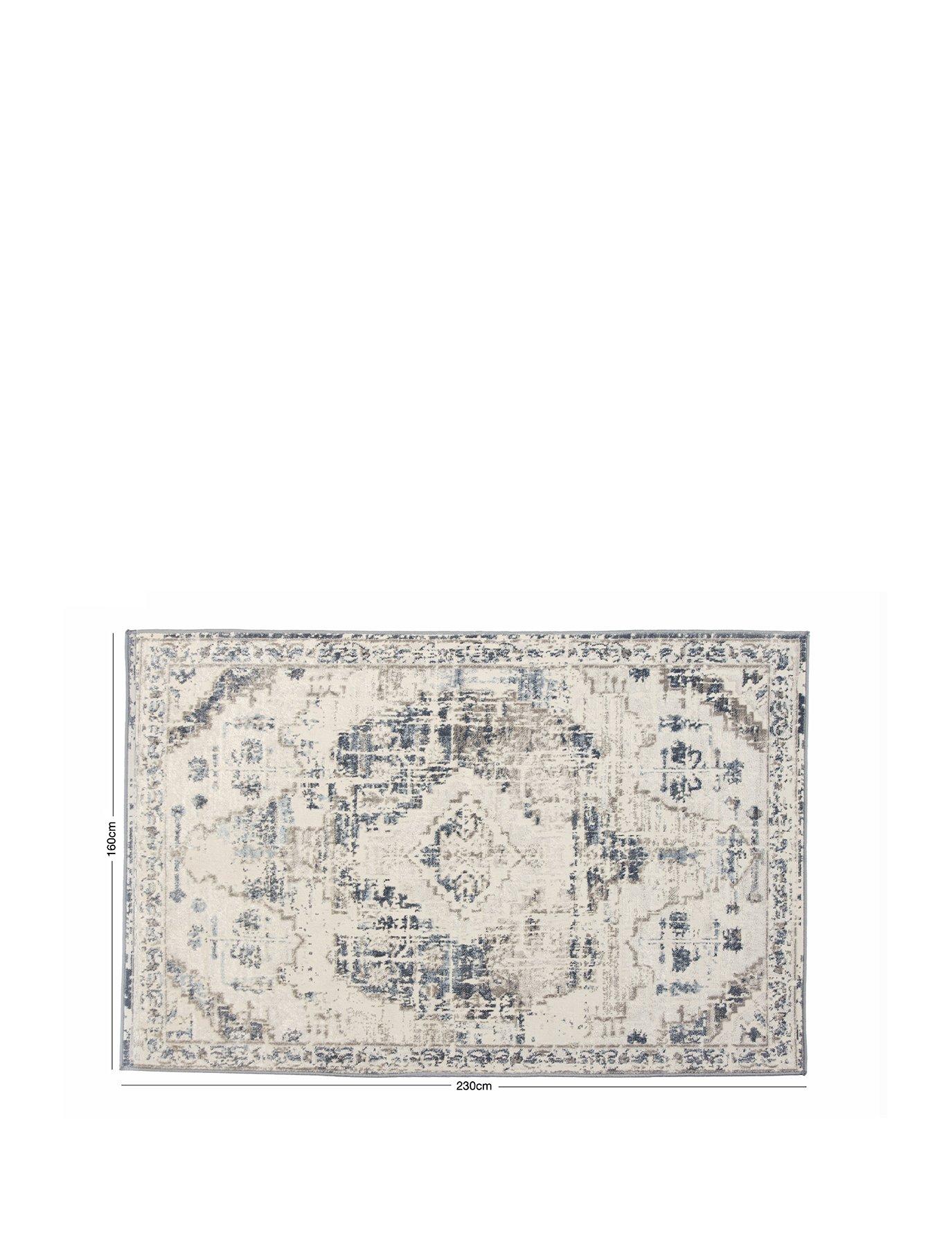 ARTHOUSE Muse Oriental Navy 160 x 230cm Rug | Very