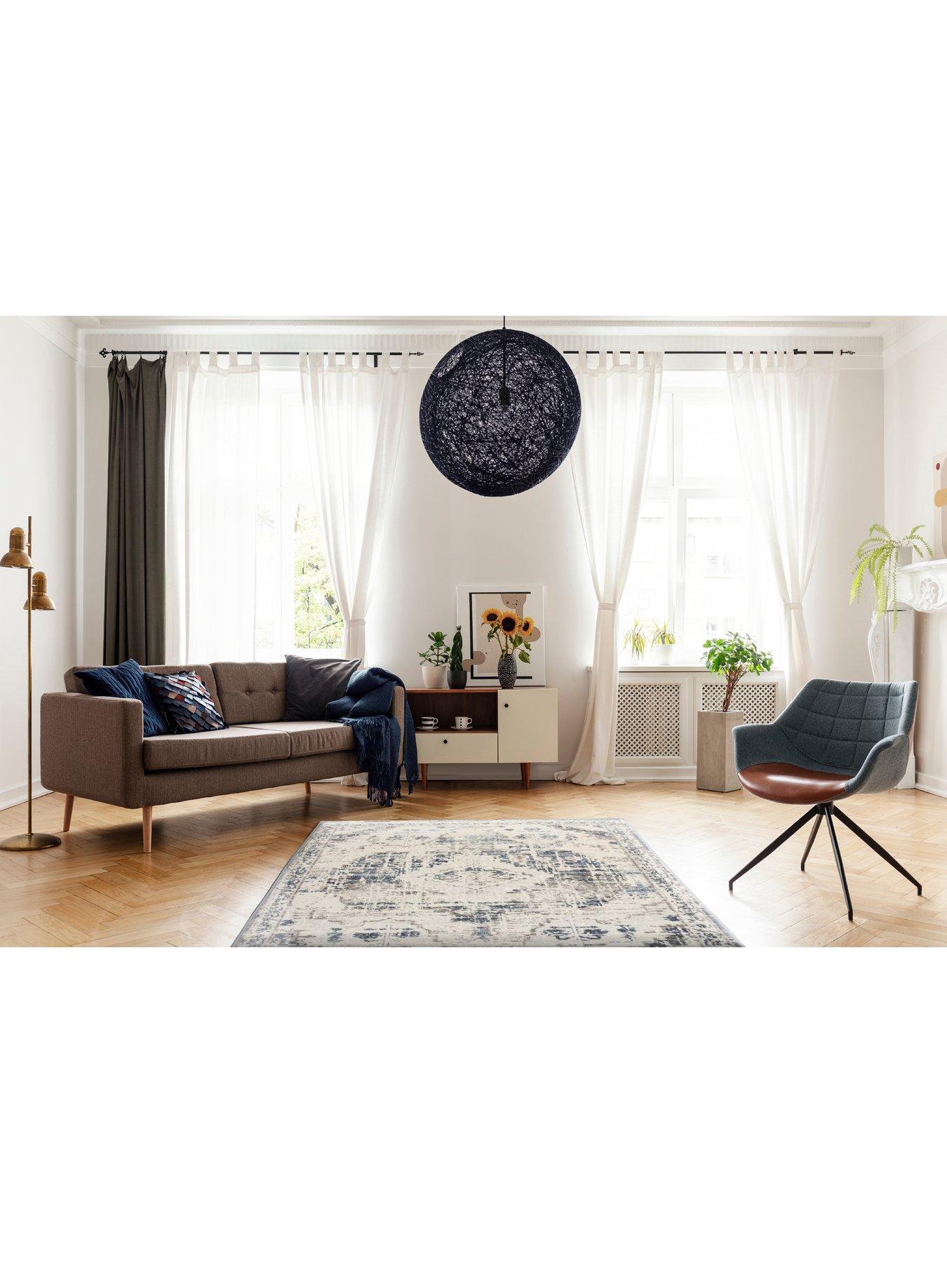 ARTHOUSE Muse Oriental Navy 160 x 230cm Rug | Very