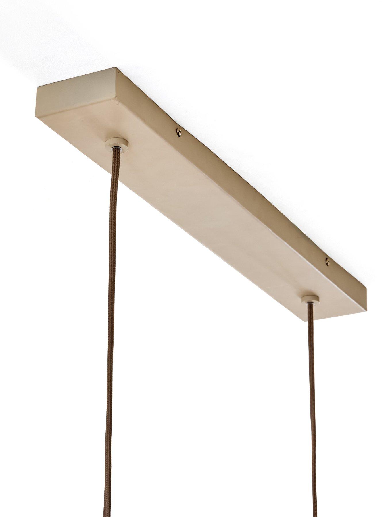 The Very Collection 3 Lighting Conical Pendant Bar | Very
