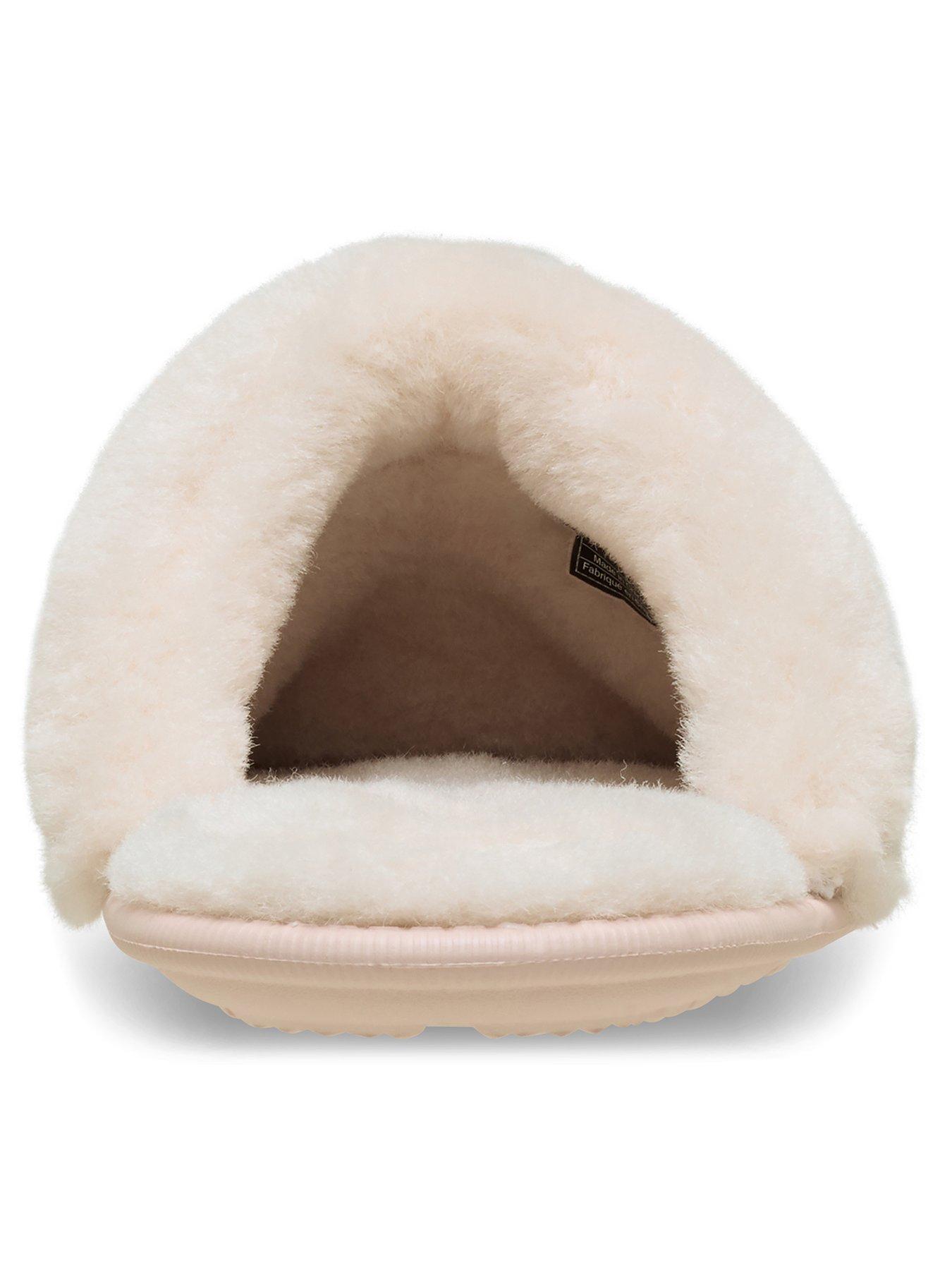 Crocs Classic Fuzz Scuff - Quartz Pink | Very
