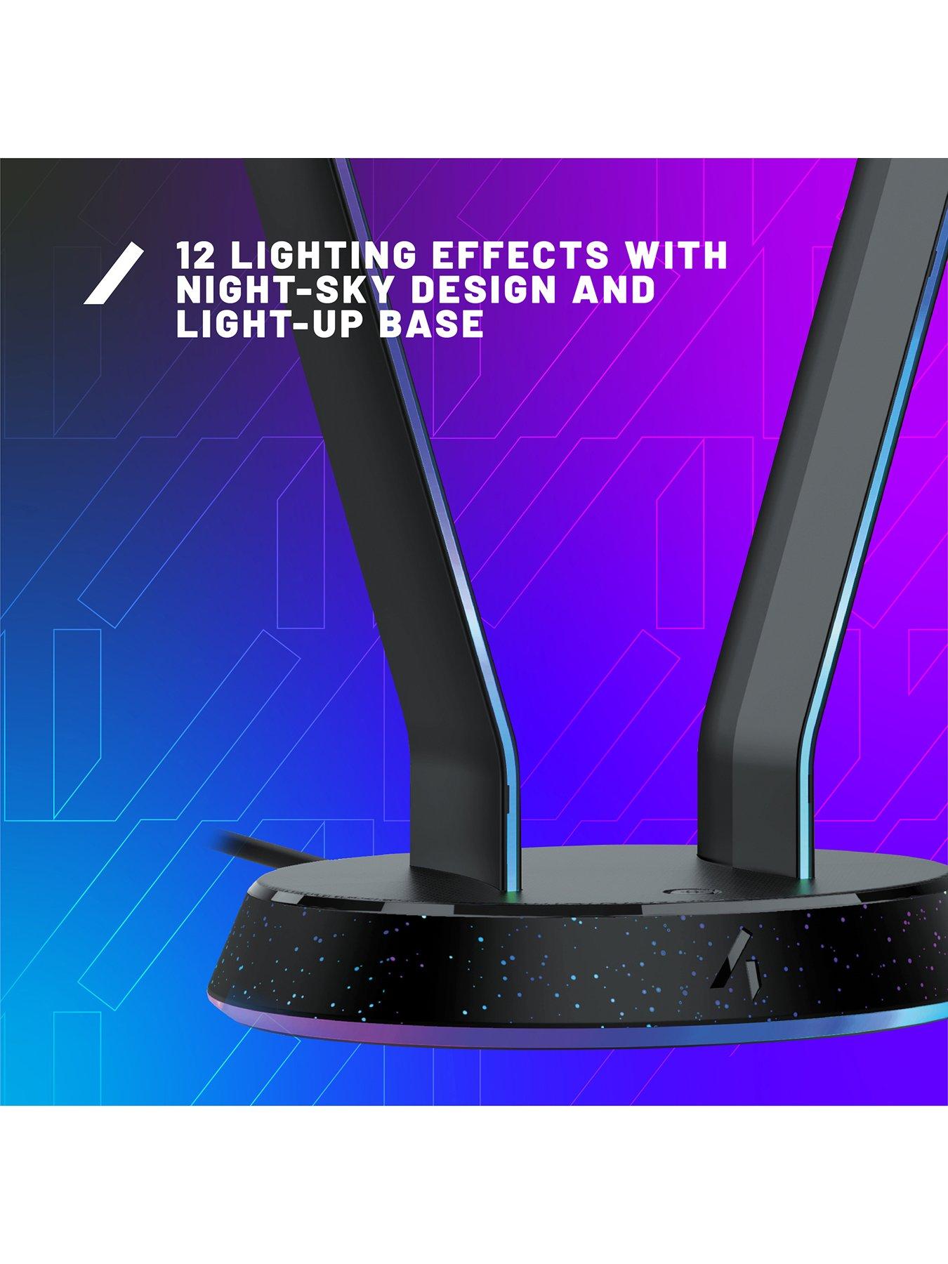 Stealth RADAR Light Up Headset & Stand Bundle - Night Sky | Very
