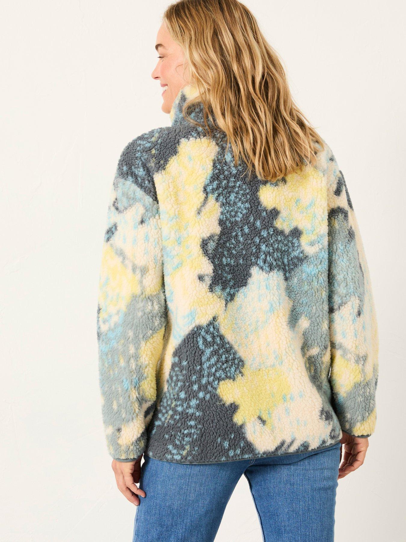 FatFace Zoe Pattern Fleece Pullover - Multi | Very