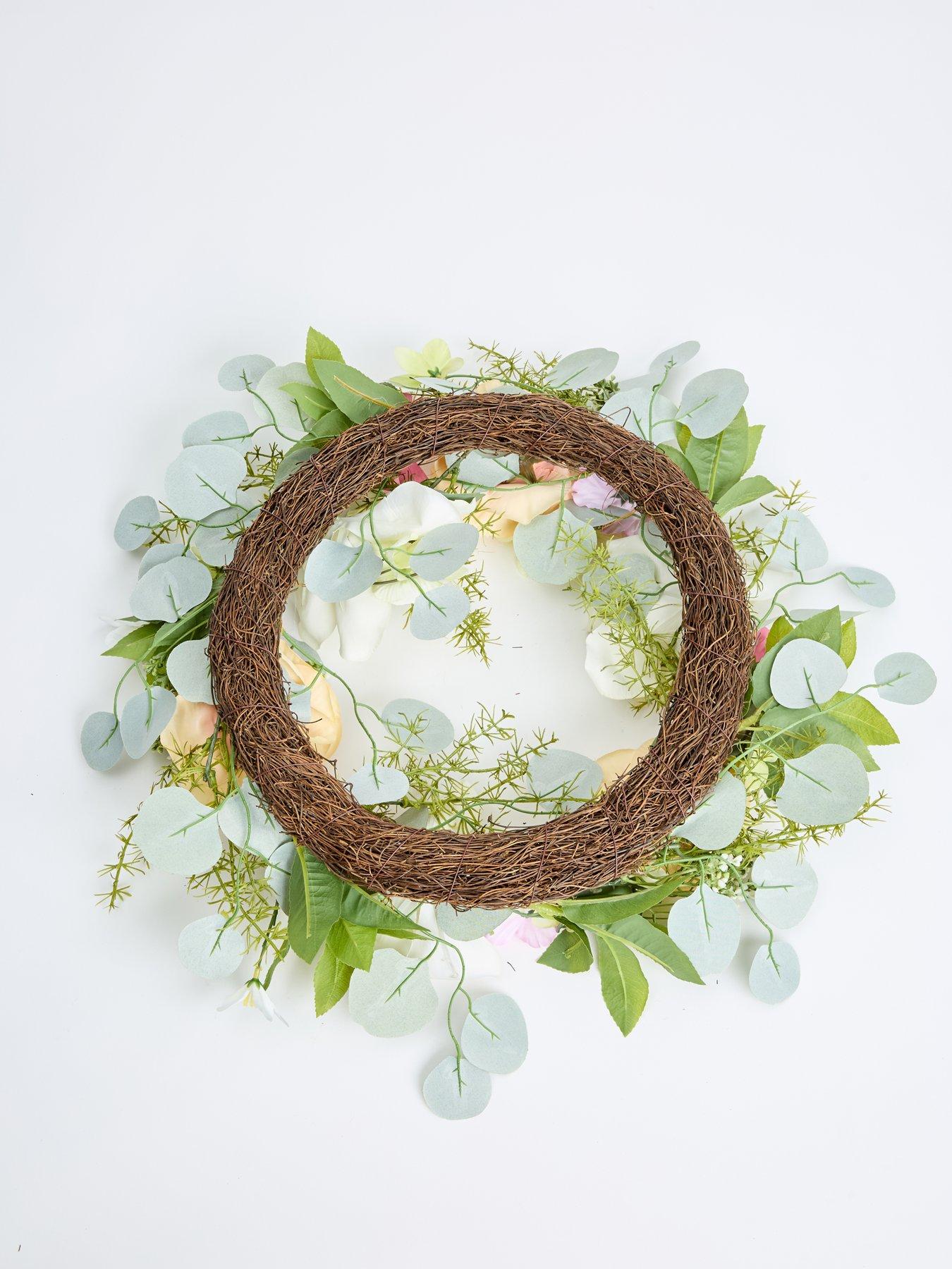 The Very Collection 60cm Tropical Flower Wreath | Very