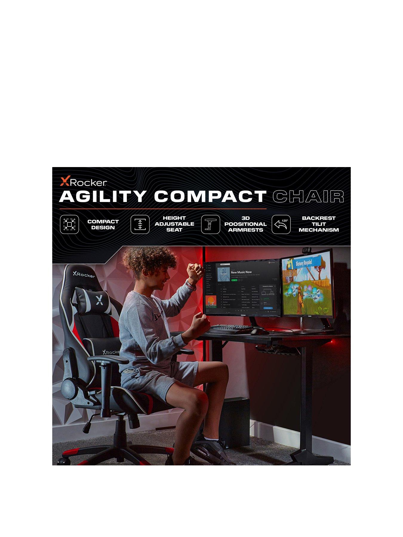 X Rocker Gaming Bundle - Infinity RGB Desk and Agility Esport RGB ...