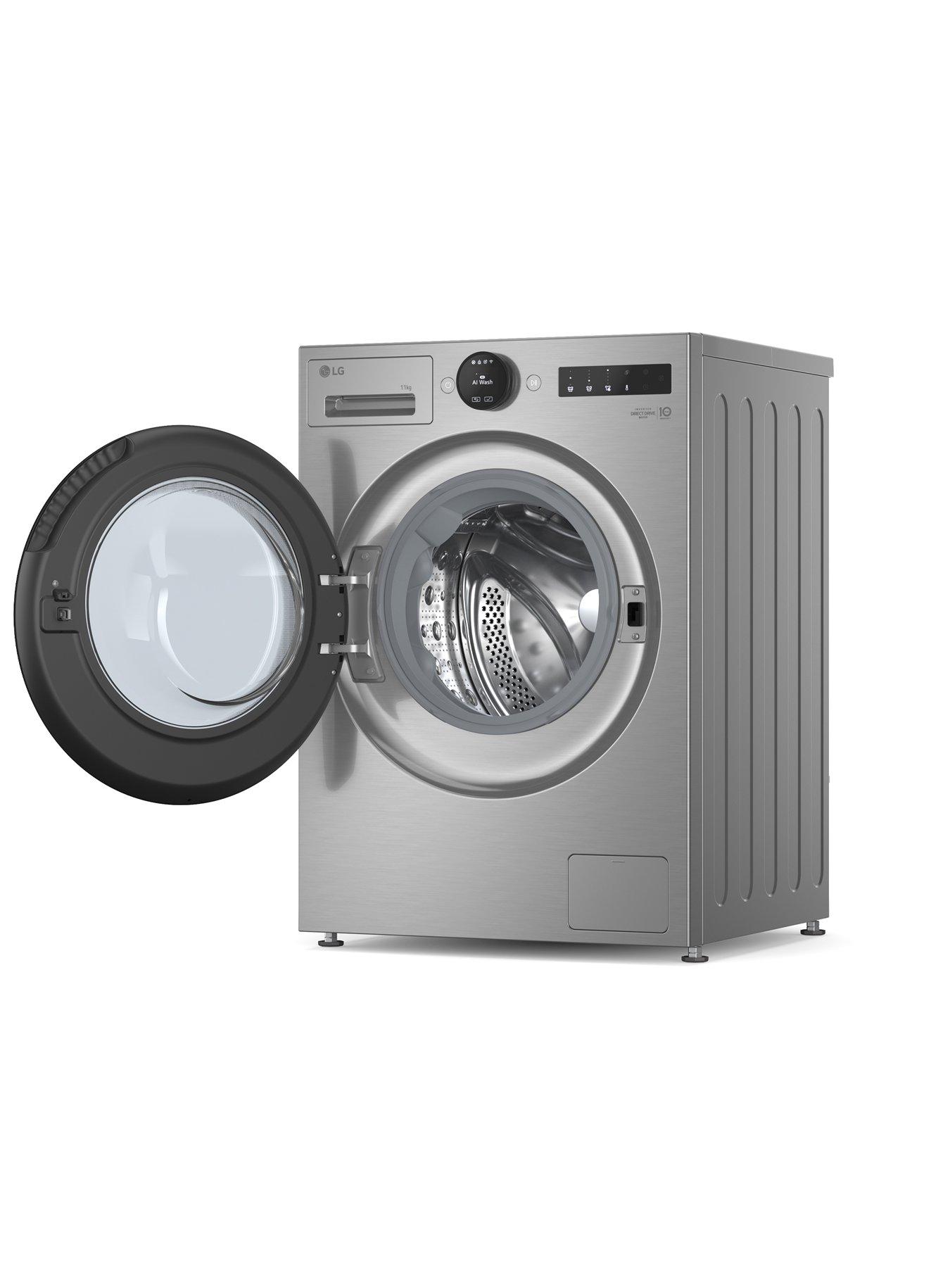LG F4X7511TSB 11KG 1400 Washing Machine essence silver | Very