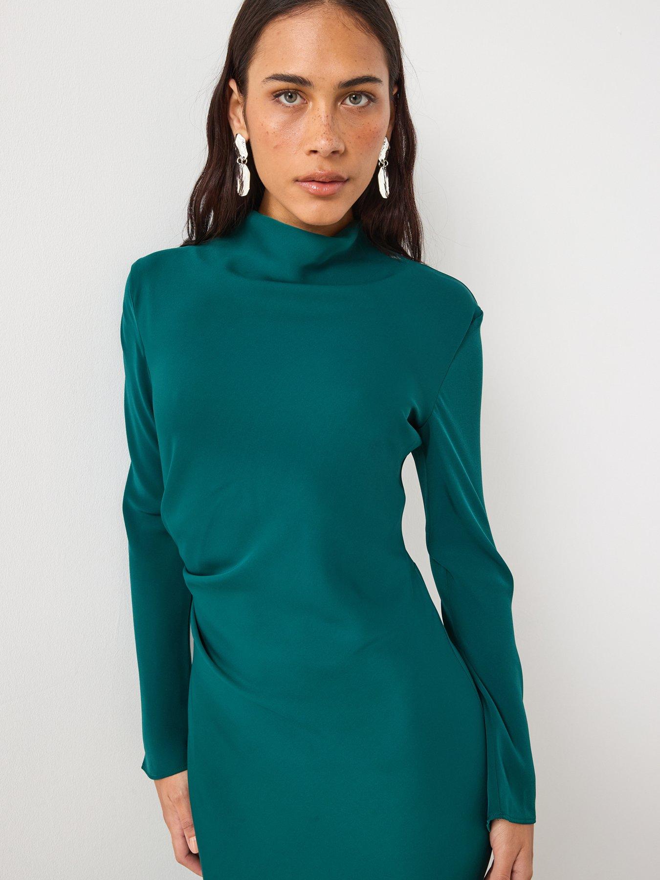 Mango Satin Midi Dress | Very