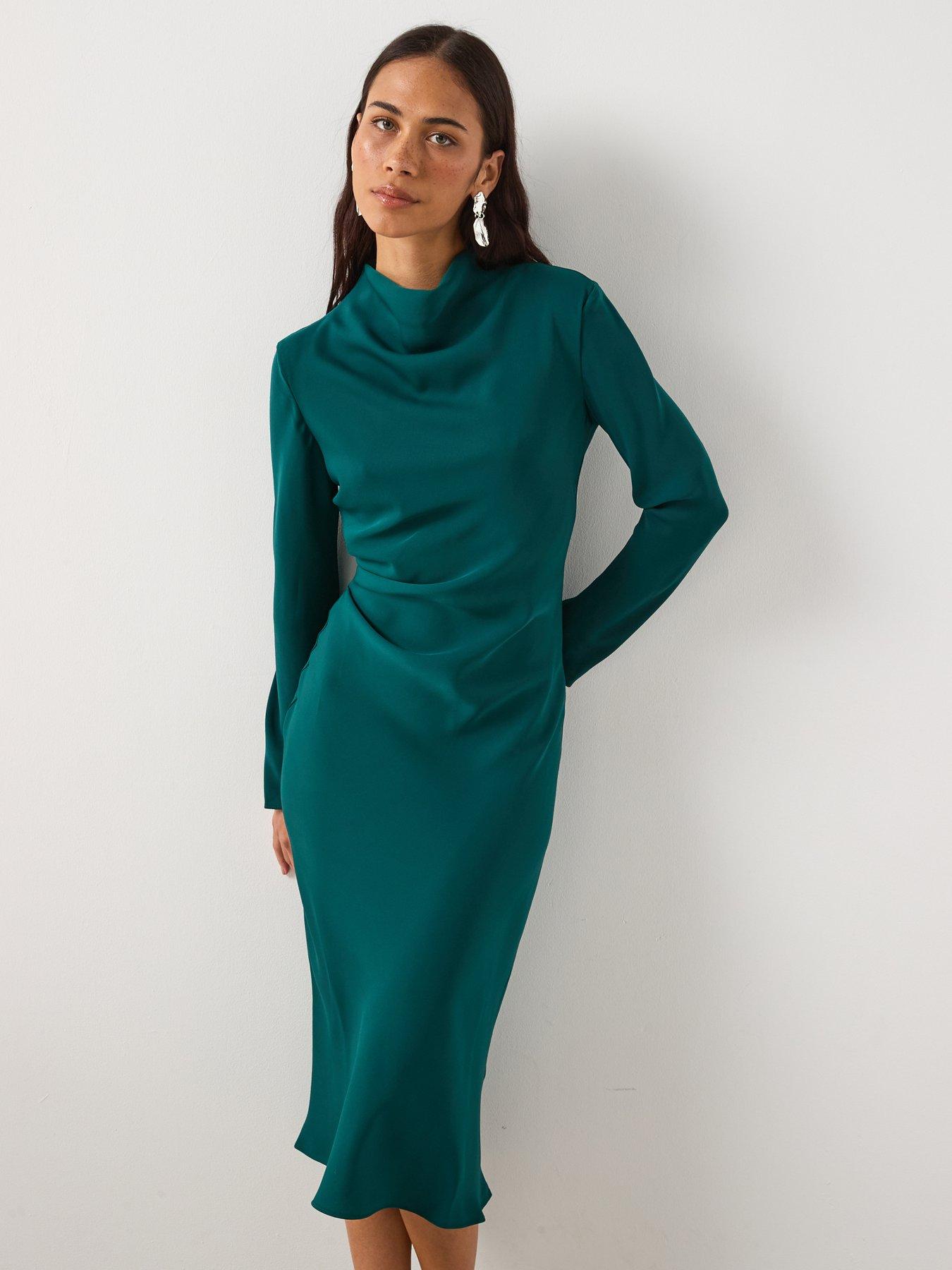 Mango Satin Midi Dress | Very