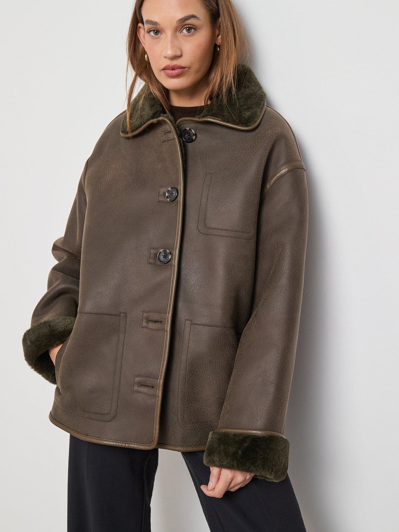 Women's Green Coats & Jackets | Dark & Forest Green | Very Page 2