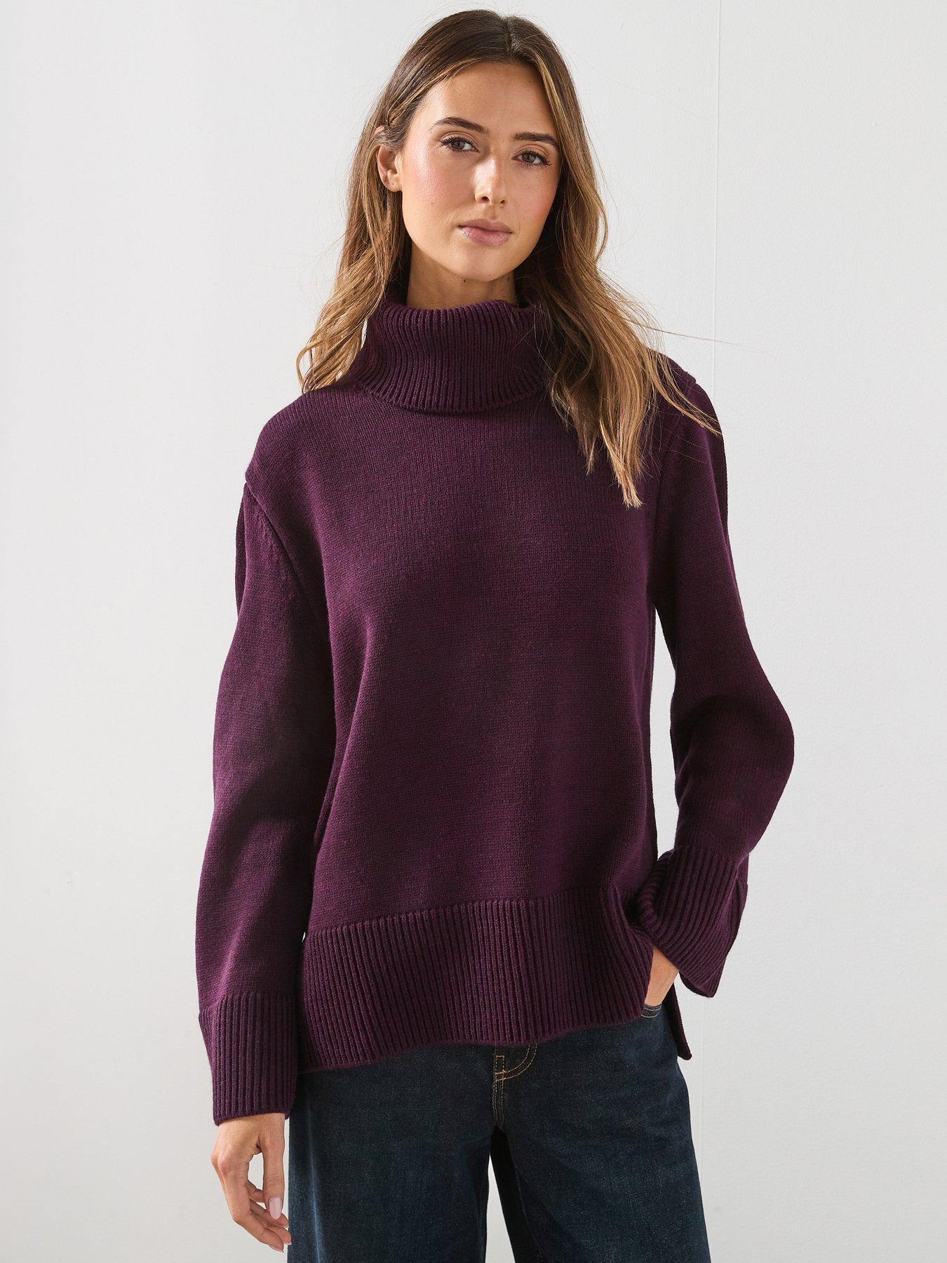 Mango High Neck Knitted Jumper | Very