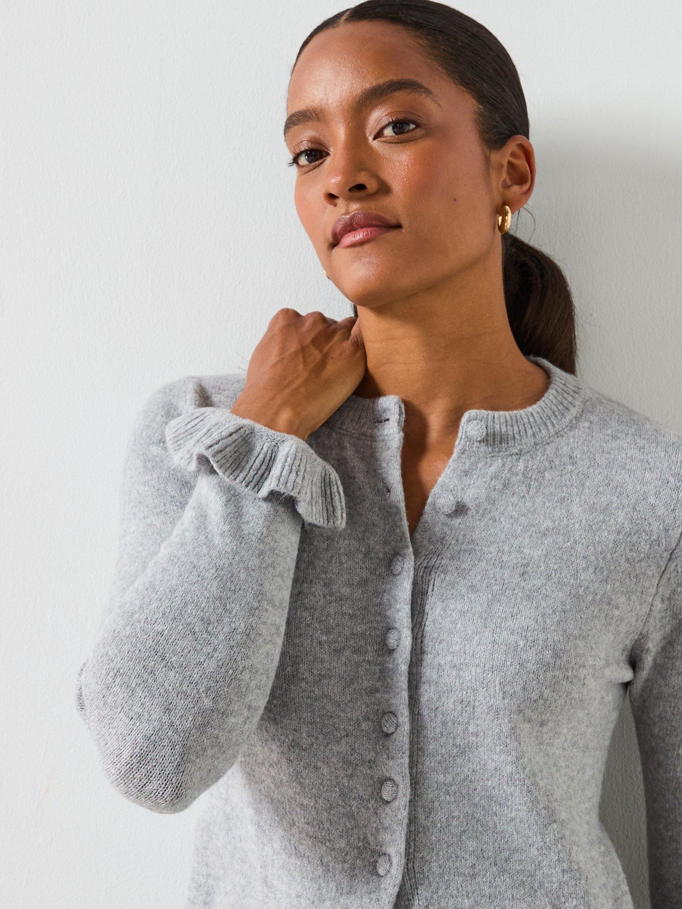 Mango Frilled Sleeve Cardigan | Very