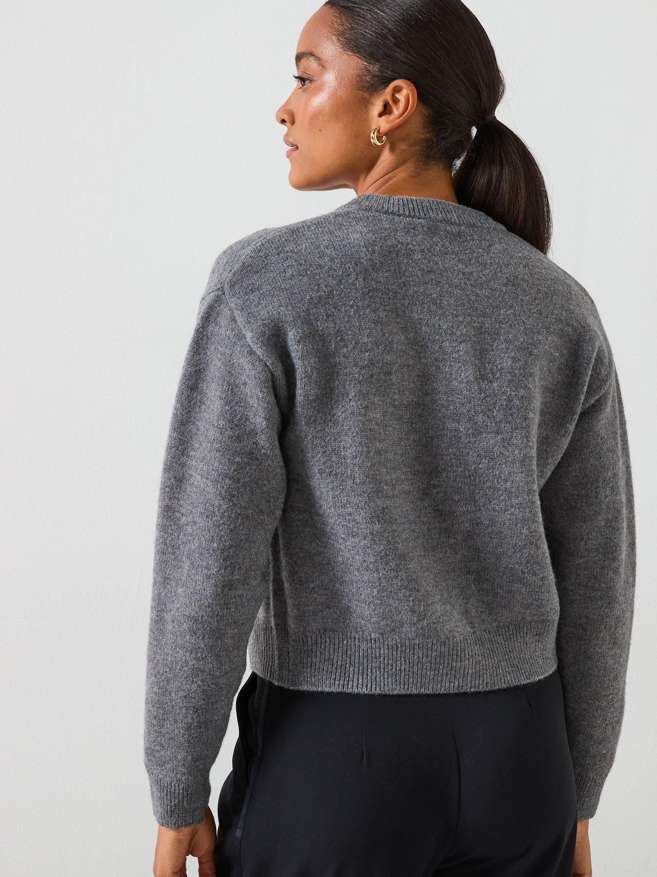 Mango Chunky Knit Cardigan With Buttons | Very