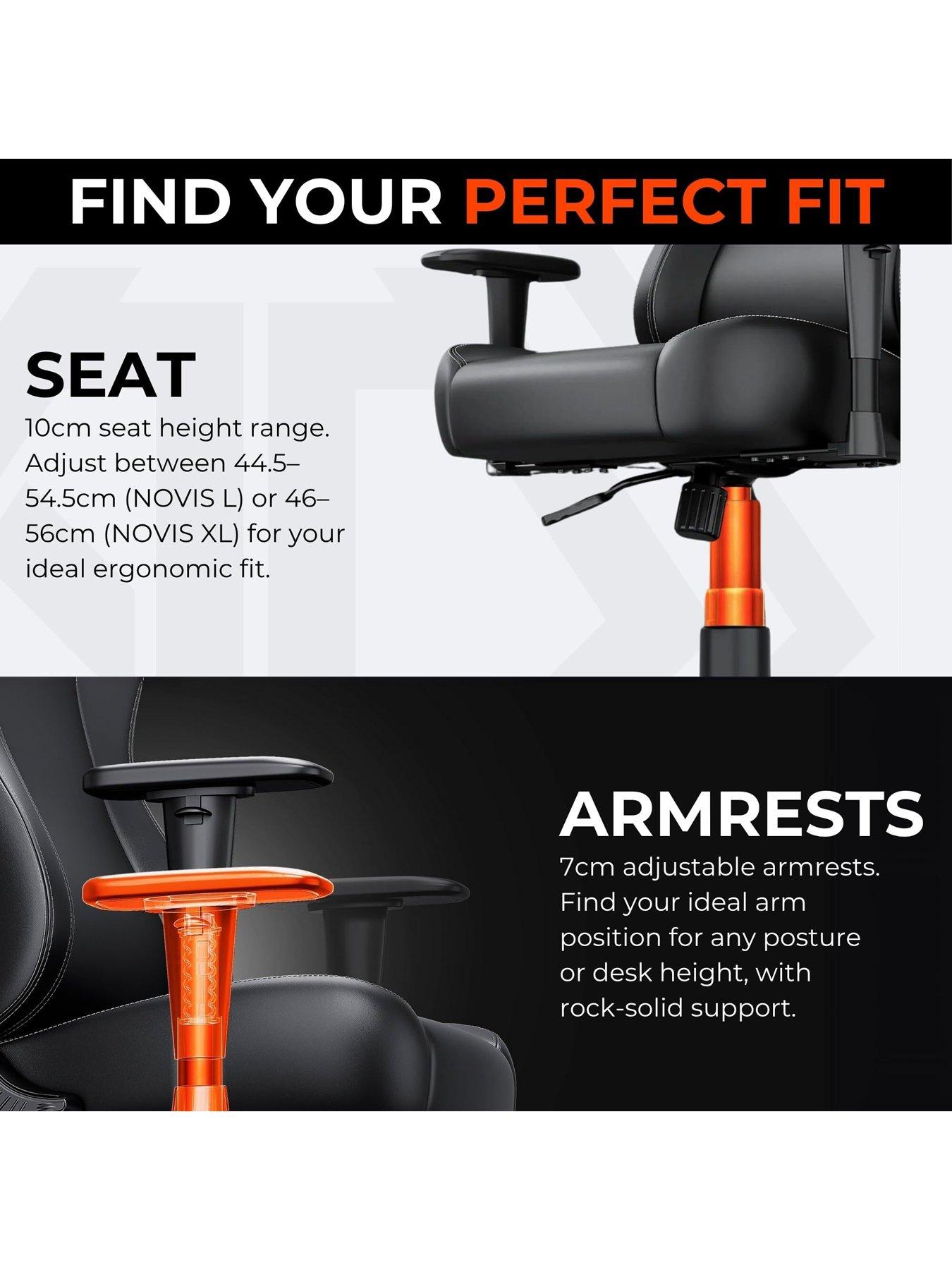 Andaseat Anda seaT Novis Max Black PVC - XL | Very